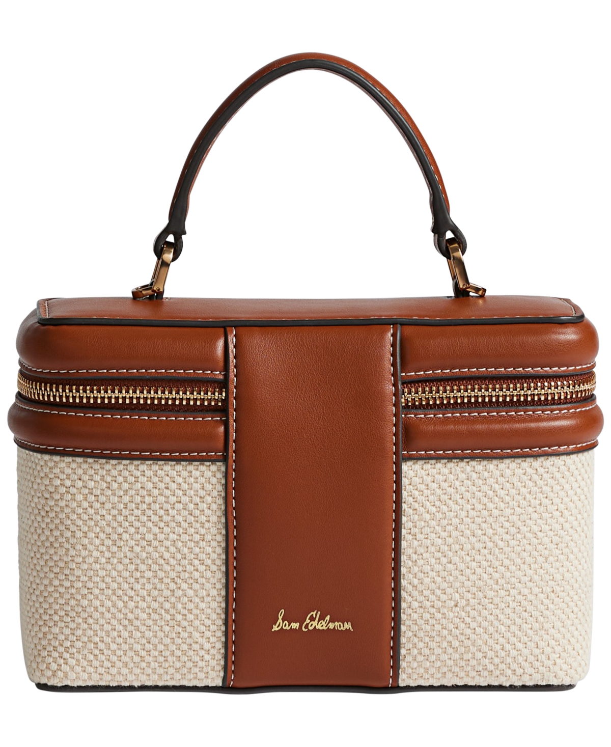 Click here for Sam Edelman Paige Quilted Logo Mini Crossbody Bag... prices