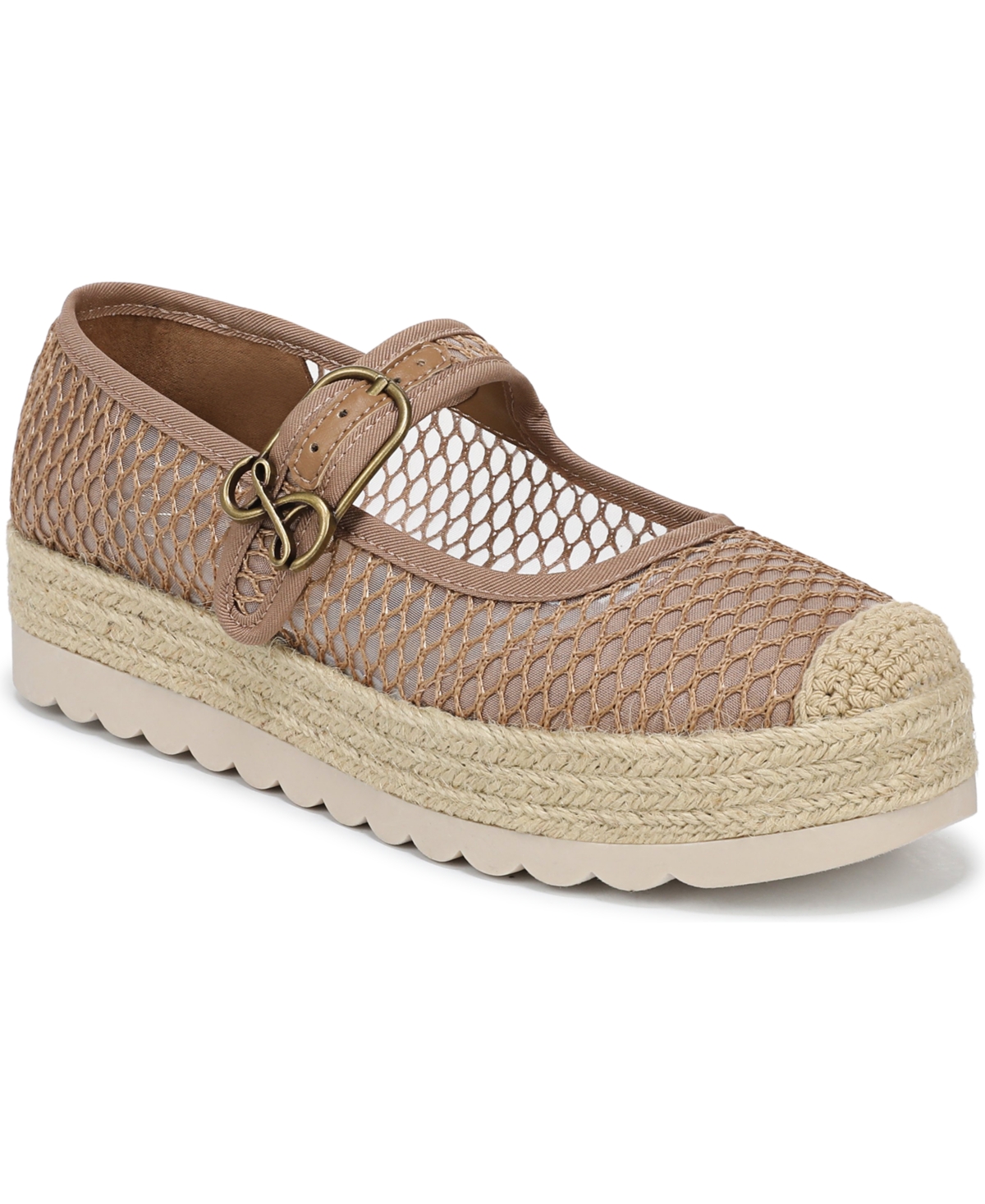 Click here for Sam and Libby Womens Isla Mary Jane Espadrille Fla... prices