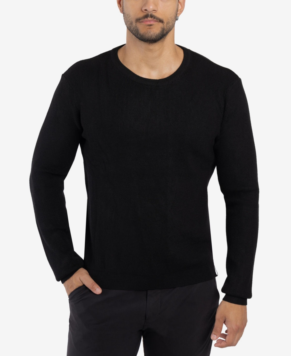 Click here for Spring + Mercer Mens Spring + Mercer Ribbed Crew N... prices