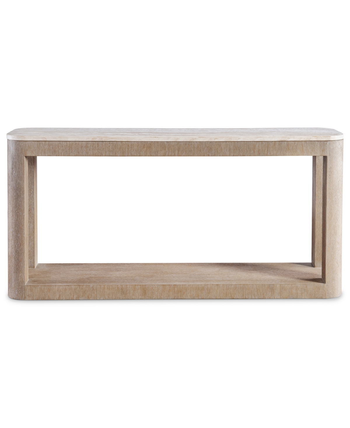 Click here for Bernhardt 33 Wood Loggia Console Table - Medium Br... prices