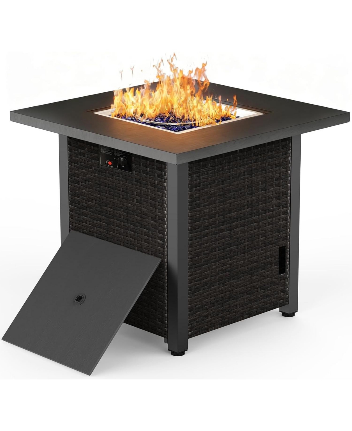 Click here for Cowsar 28 Inch Propane Fire Pit  50  000 Btu Steel... prices