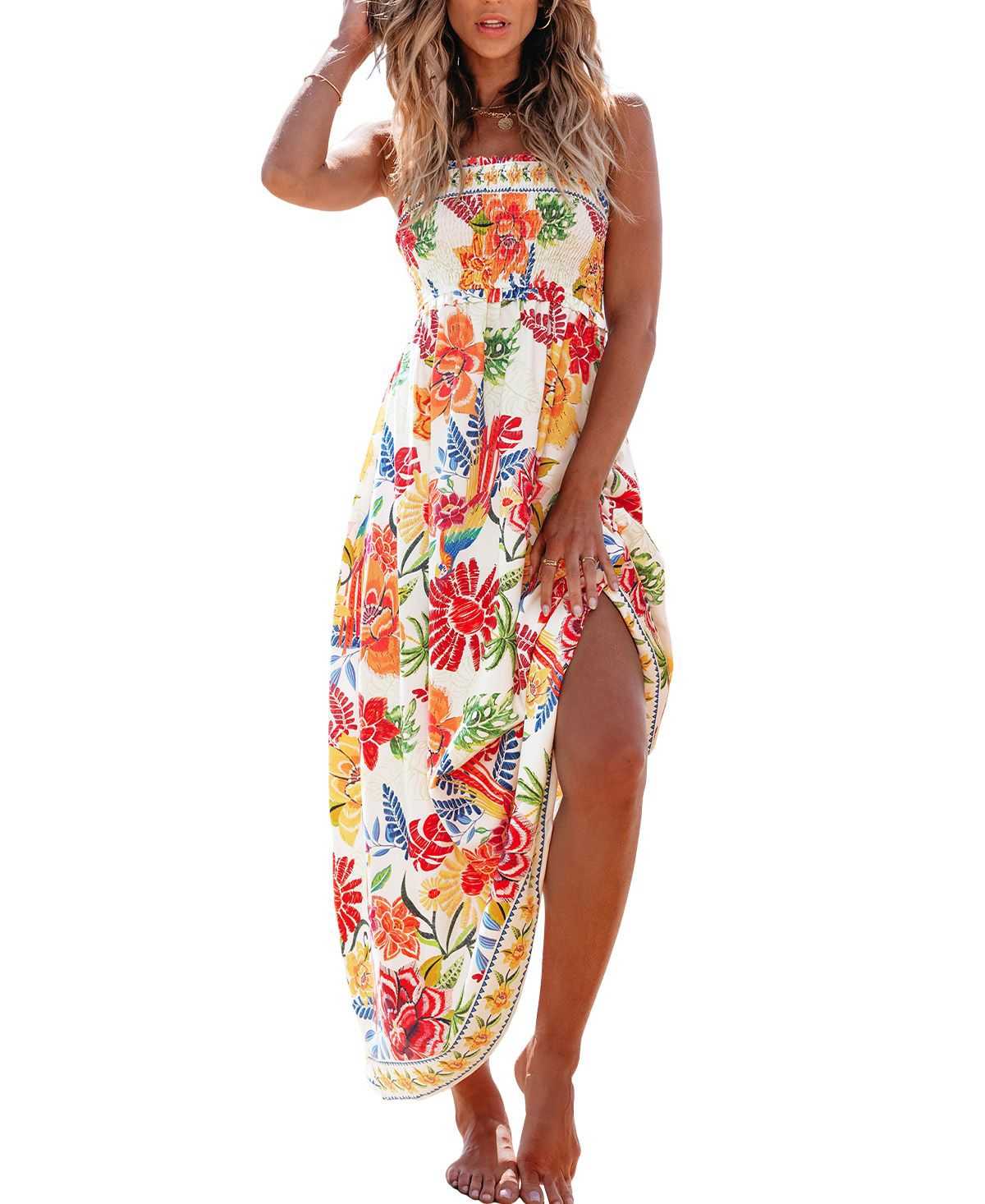 Click here for Cupshe Womens Love That Floral Maxi Beach Dress -... prices