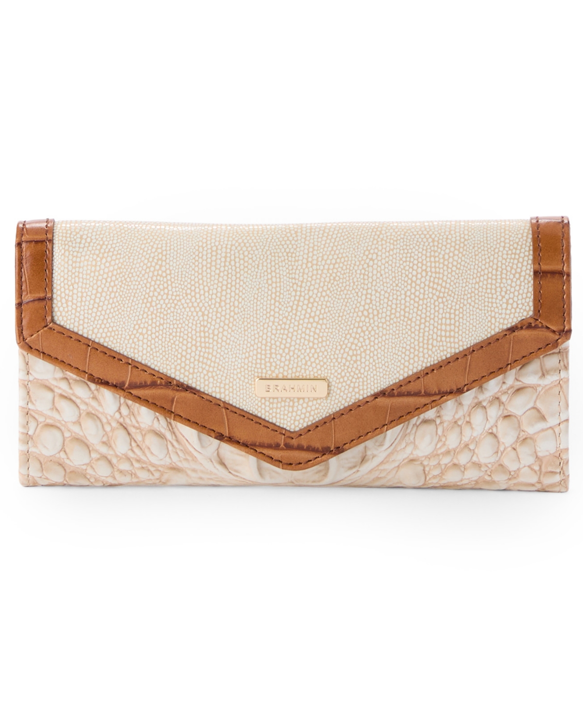 Click here for Brahmin Veronica Envelope Style Leather Wallet - I... prices