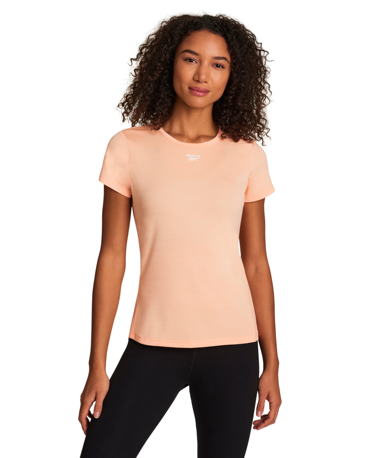 Click here for Reebok Womens Marled Crewneck Performance T-Shirt... prices