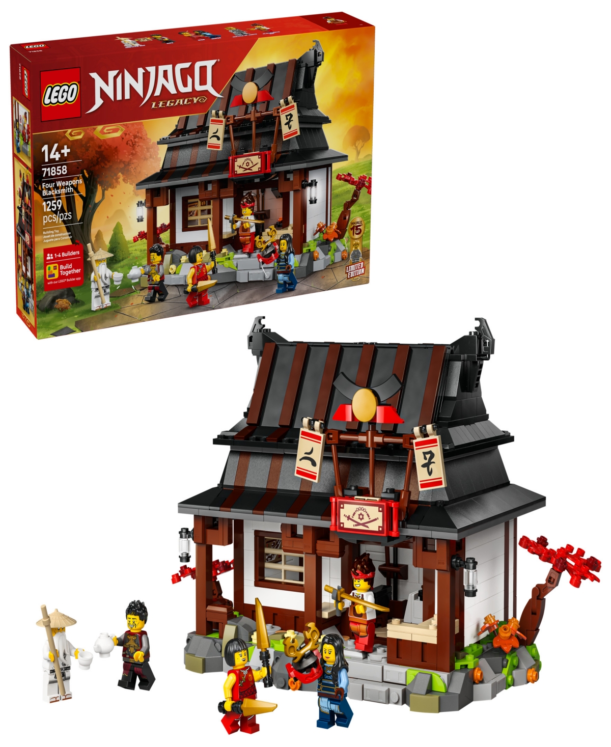 Click here for Lego Ninjago Four Weapons Blacksmith 15th Annivers... prices