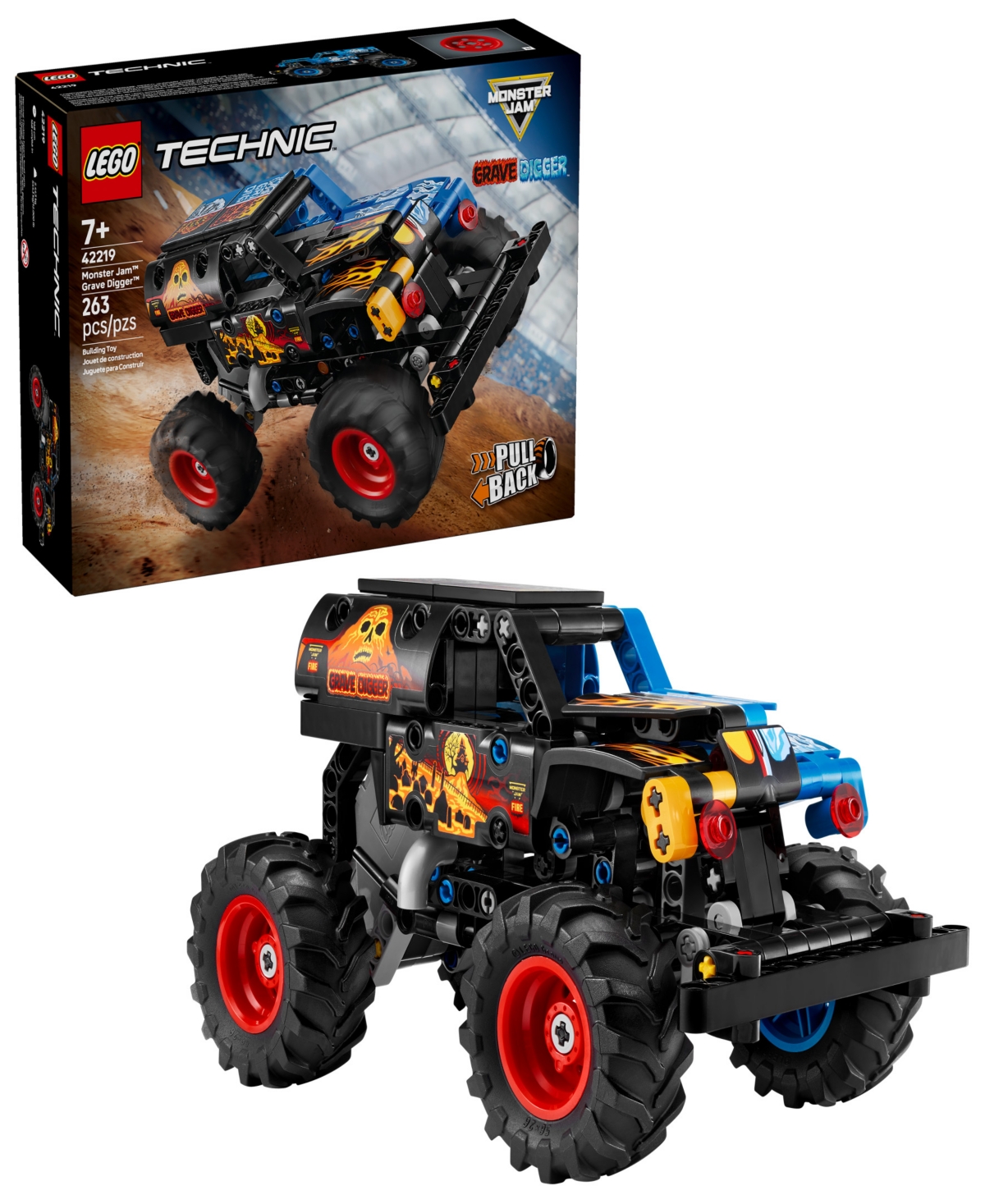 Click here for Lego Technic Monster Jam Grave Digger Fire and Ice... prices