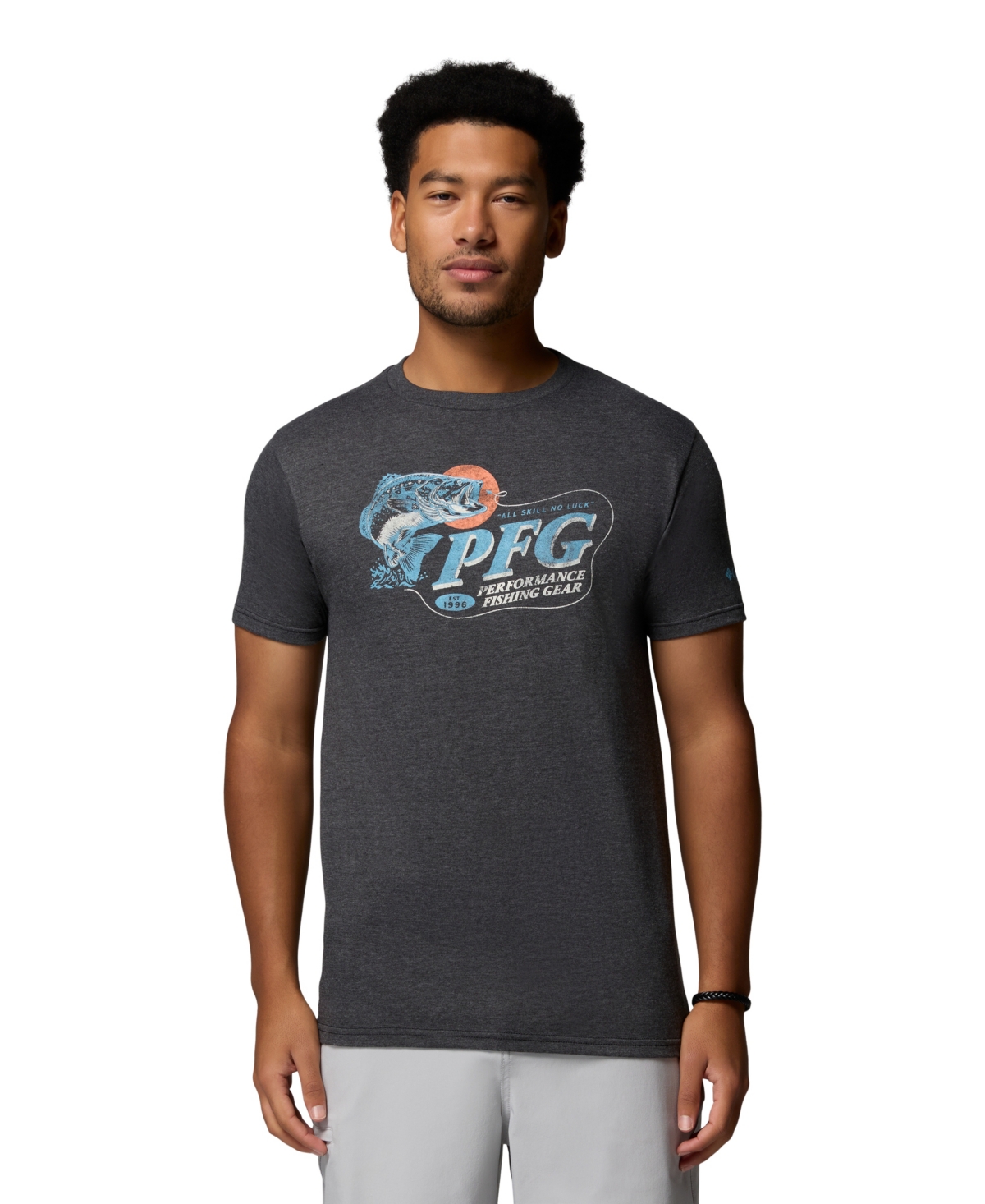 Click here for Columbia Mens Pfg Kon Graphic T-Shirt - Charcoal prices