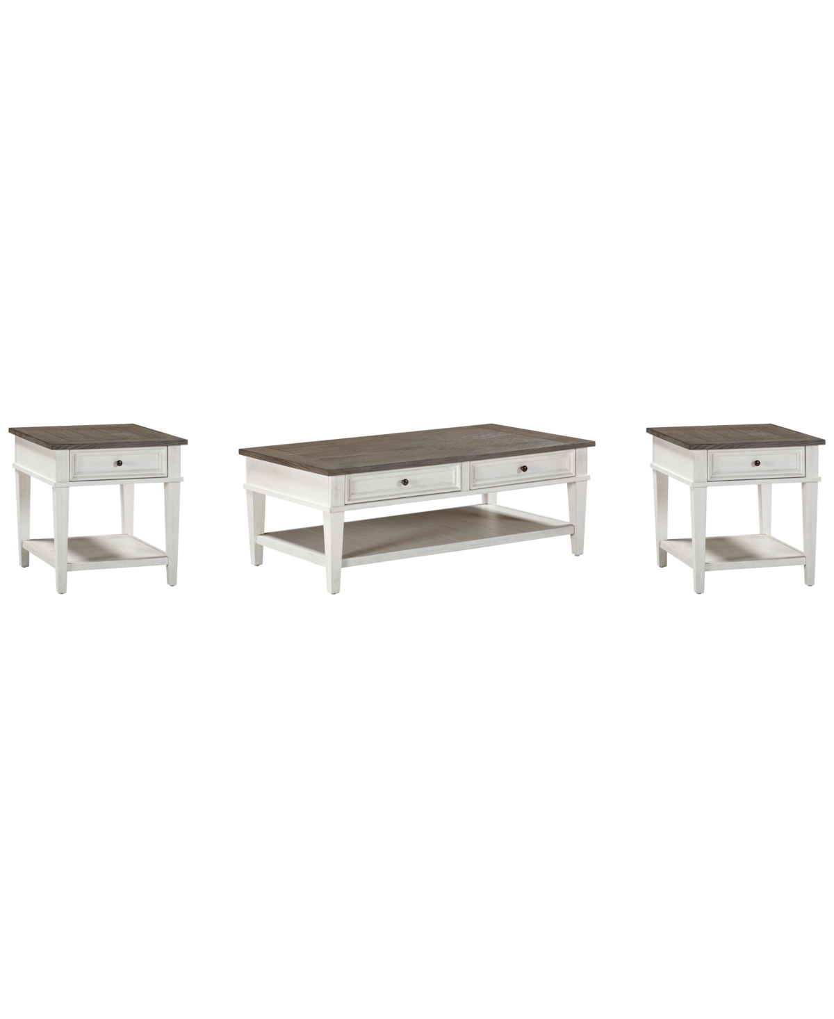 Click here for Furniture Dawnwood 3-Pc. Wood Occasional Rectangle... prices
