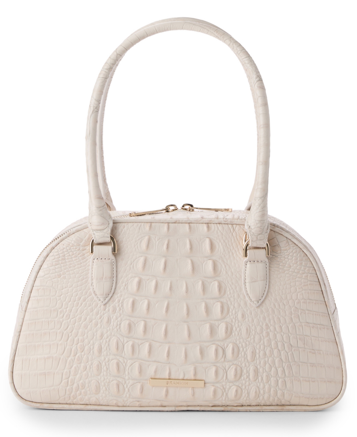 Click here for Brahmin Angie Alden Road Leather Medium Satchel Ba... prices