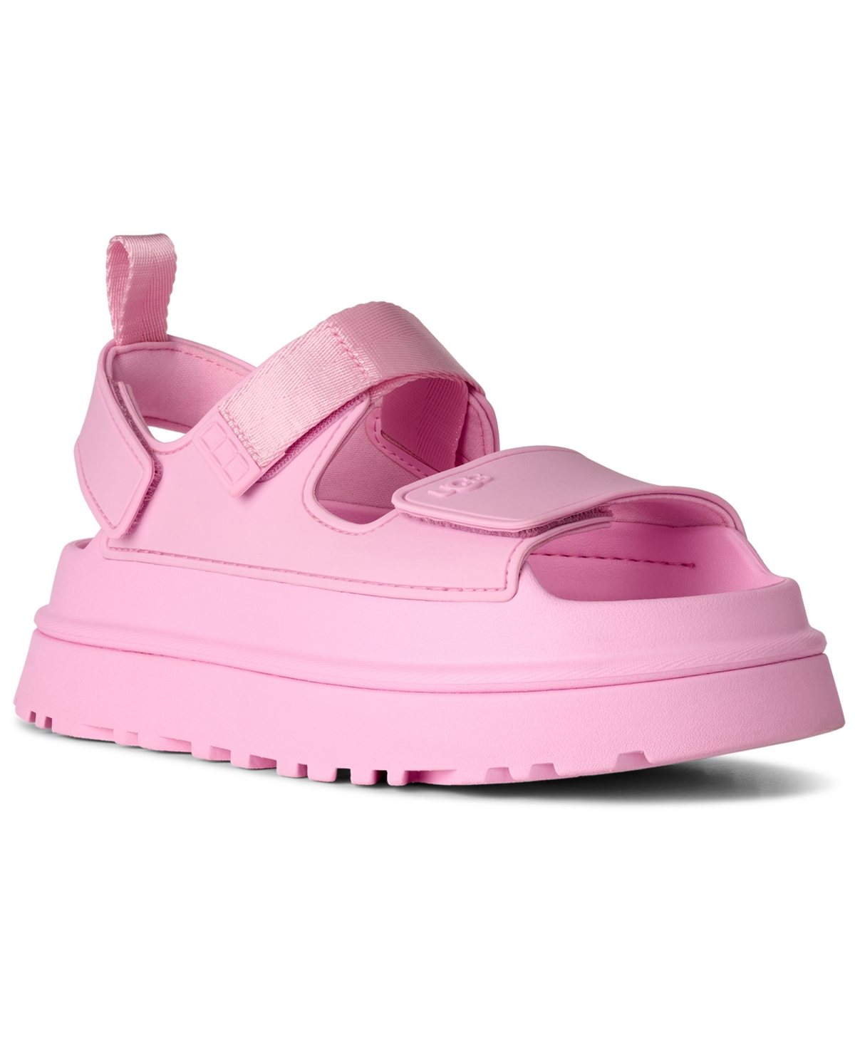 Click here for Ugg Womens Goldenglow Strappy Platform Sandals - P... prices