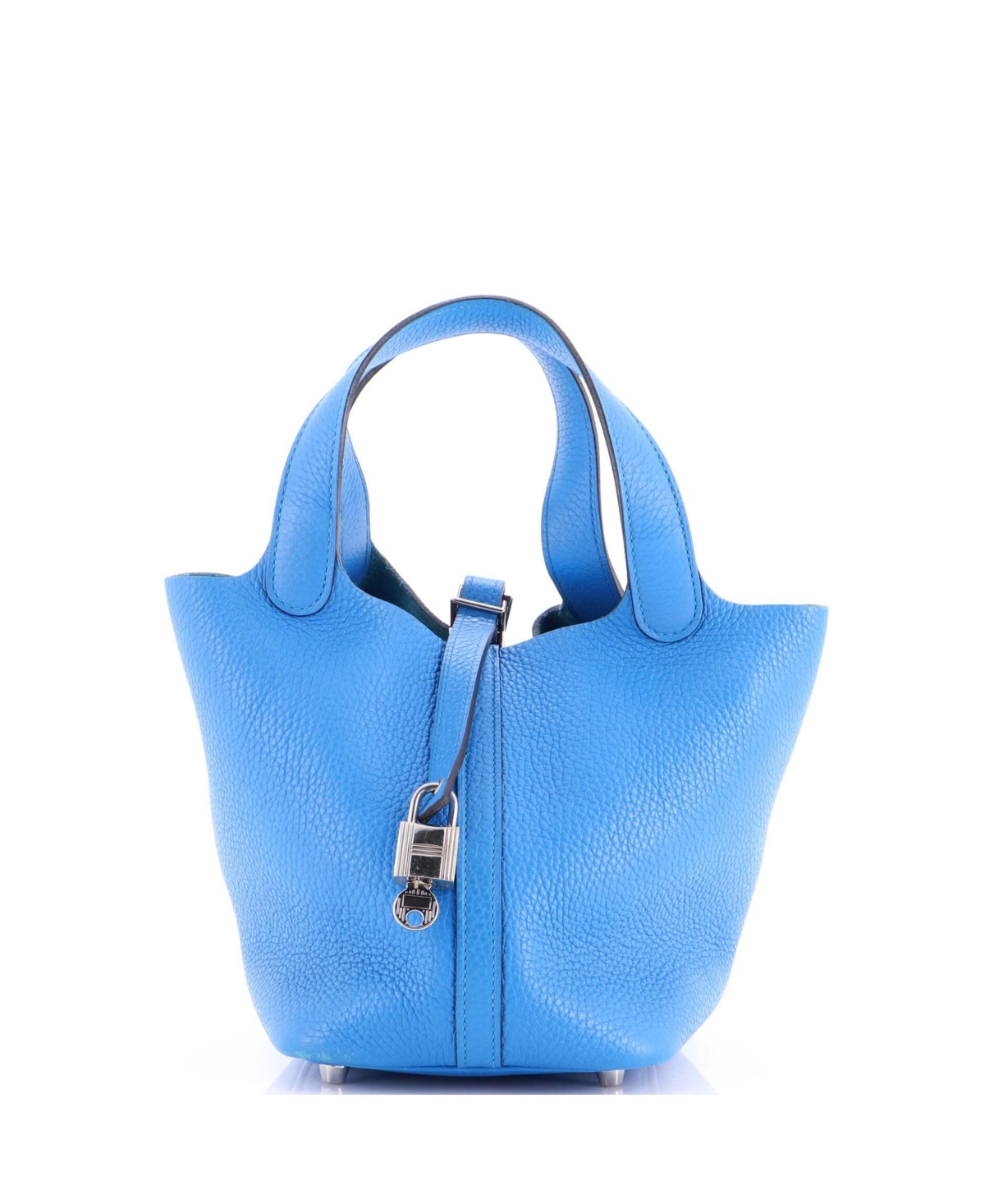 Click here for Pre-Owned HERMES Pm Picotin Lock Bag Clemence - Bl... prices