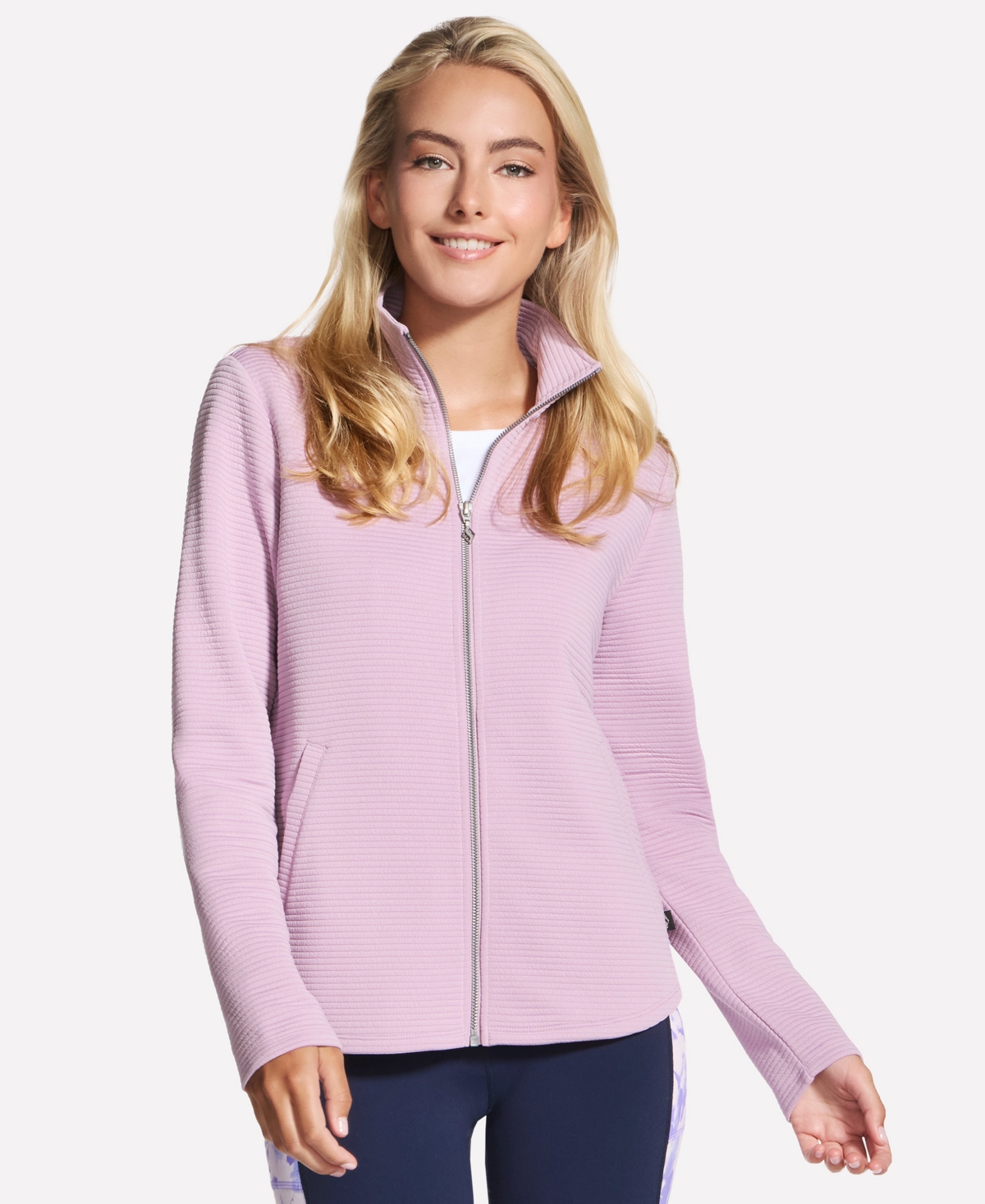 Click here for Skechers Womens The Gowalk Shine Jacket - Rain Blu... prices