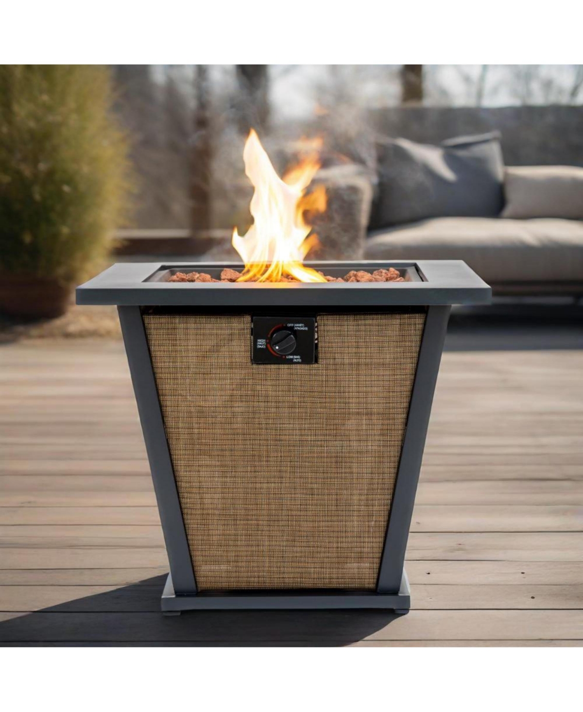 Click here for Flynama 28 Inch Propane Gas Fire Pit Table 50000 B... prices