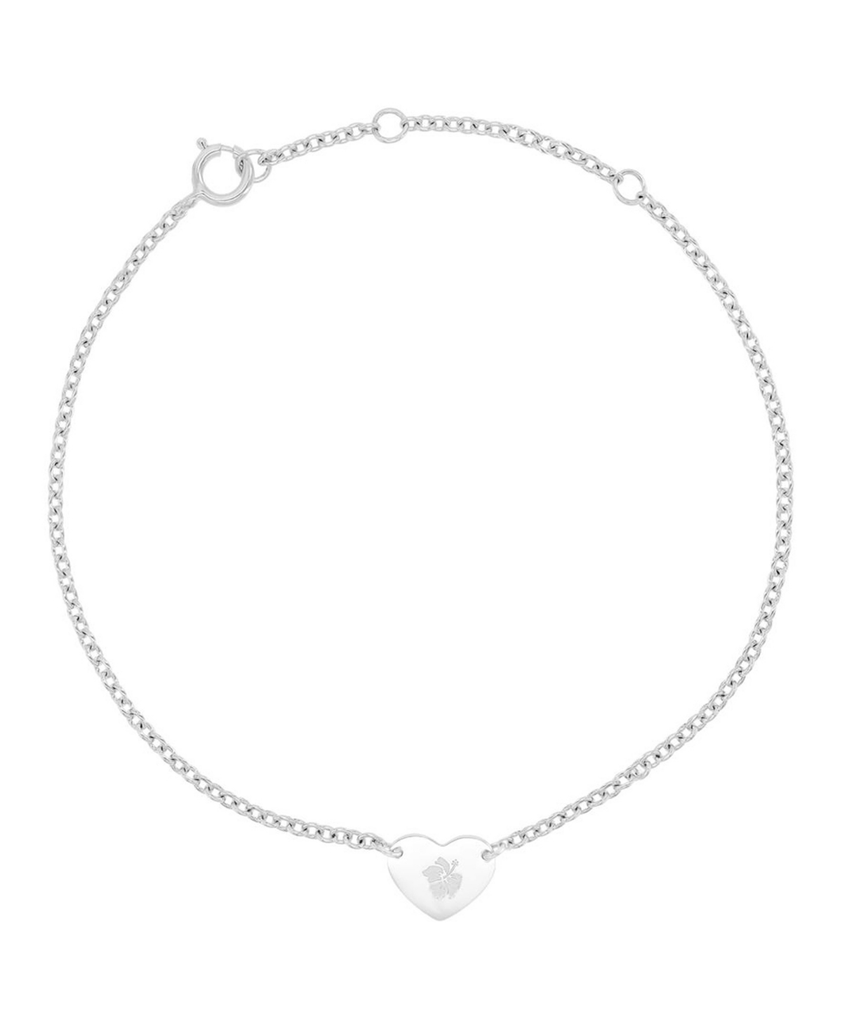 Click here for Roxy Waterproof Yellow Hibiscus Heart Bracelet - P... prices