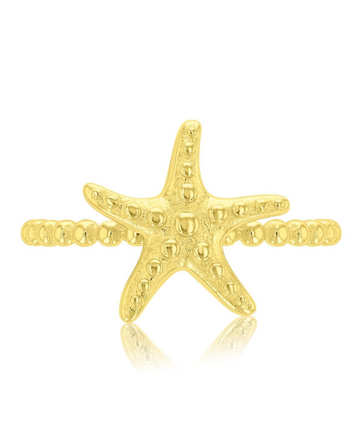 Click here for Roxy Waterproof Yellow Star Fish Beads Ring - Gold prices