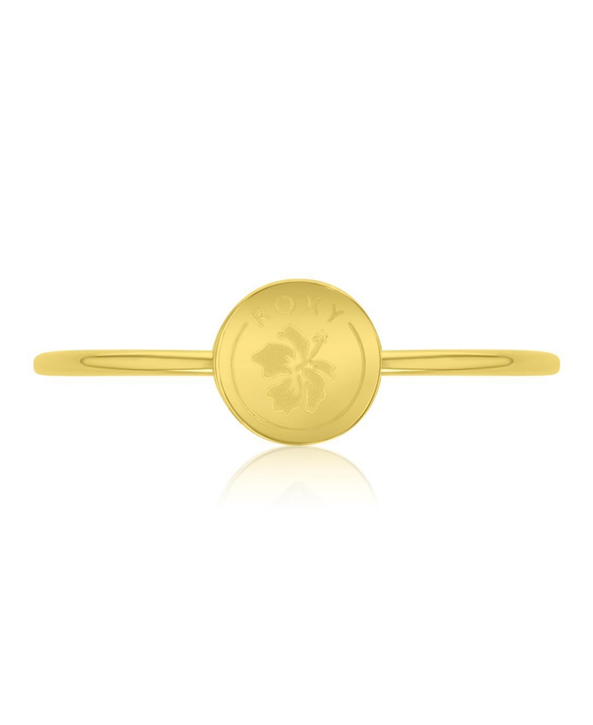 Click here for Roxy Waterproof Yellow Hibiscus Ring - Gold prices