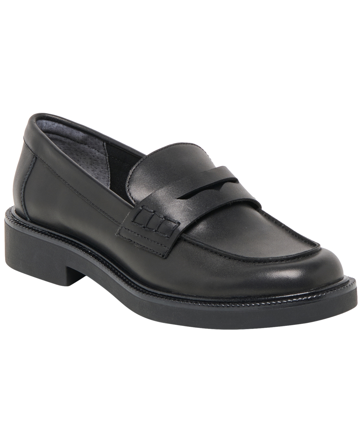 Click here for Dolce Vita Womens Tiggy Classic Loafers - Black Le... prices