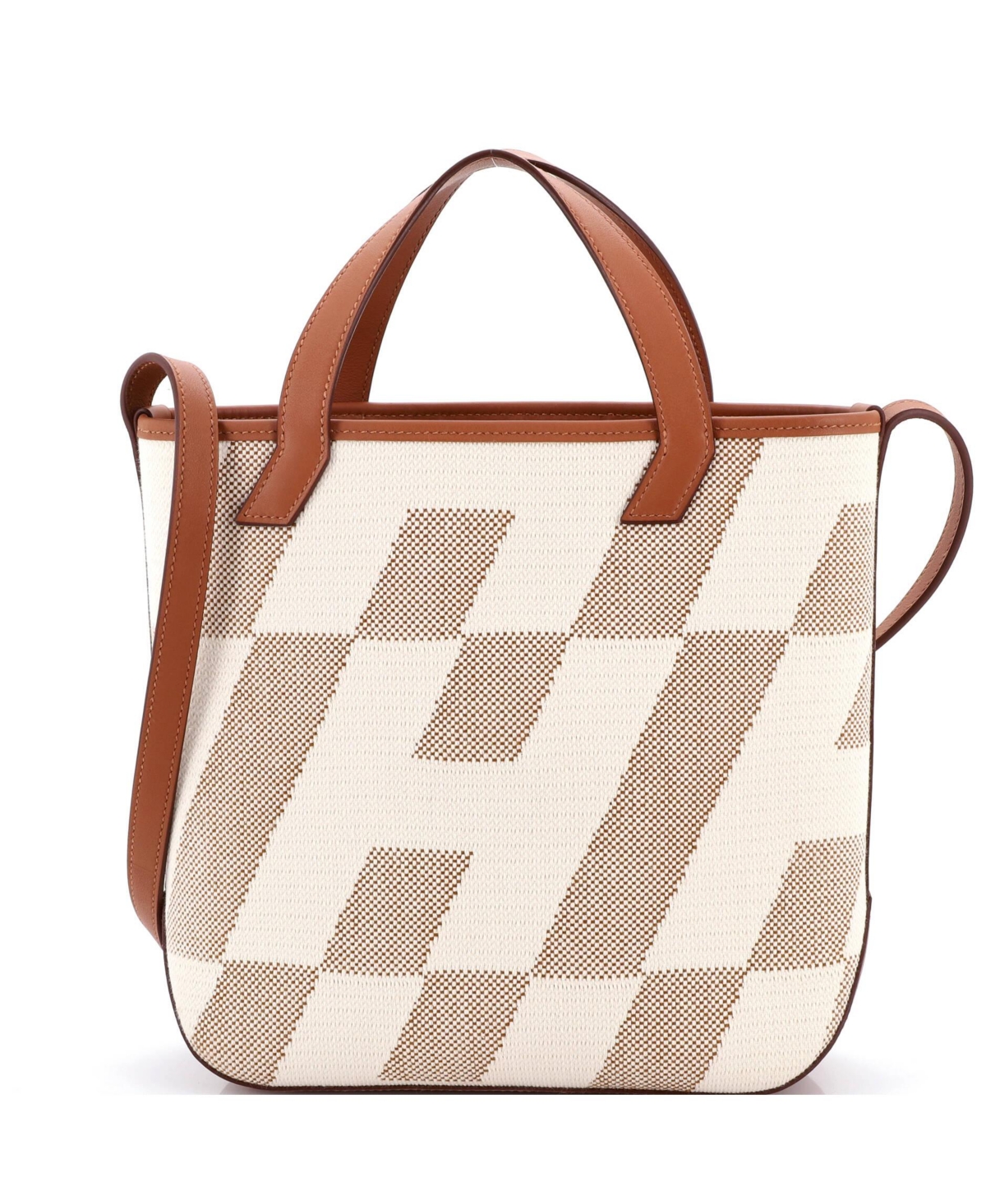 Click here for Pre-Owned HERMES 27 Cabas H en Biais Tote Canvas w... prices