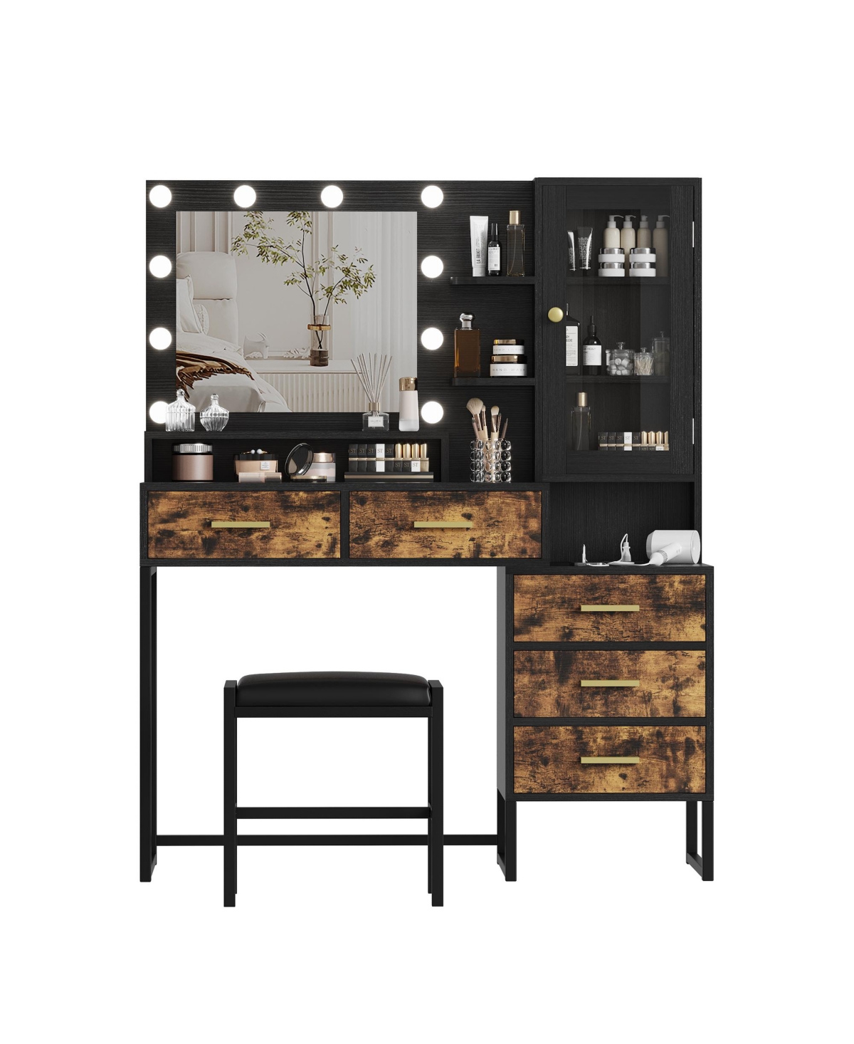 Click here for Gaomon Large Makeup Vanity Desk Mirror Led Lights... prices