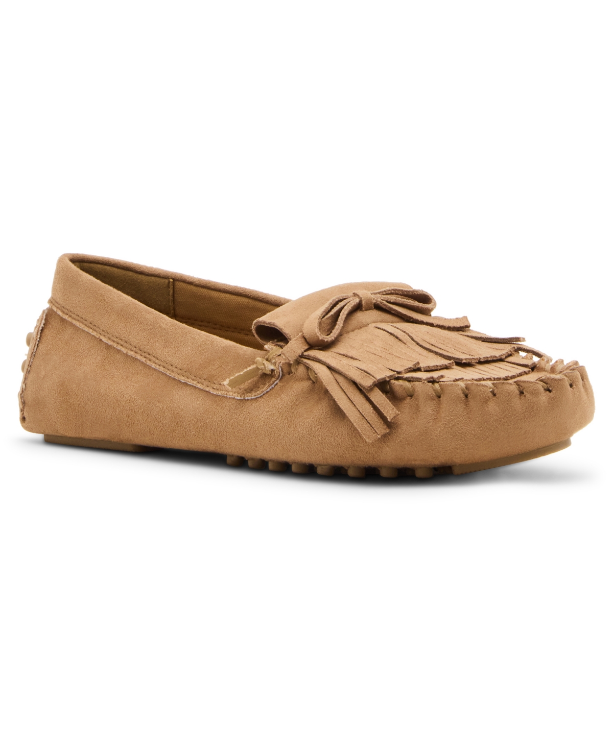 Click here for Anne Klein Womens Cali Slip-On Loafers - Sand Sued... prices