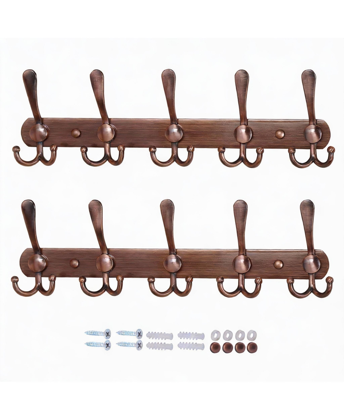 Click here for Yigii Heavy Duty 5-Tri Hook Wall Rack for Coats  H... prices
