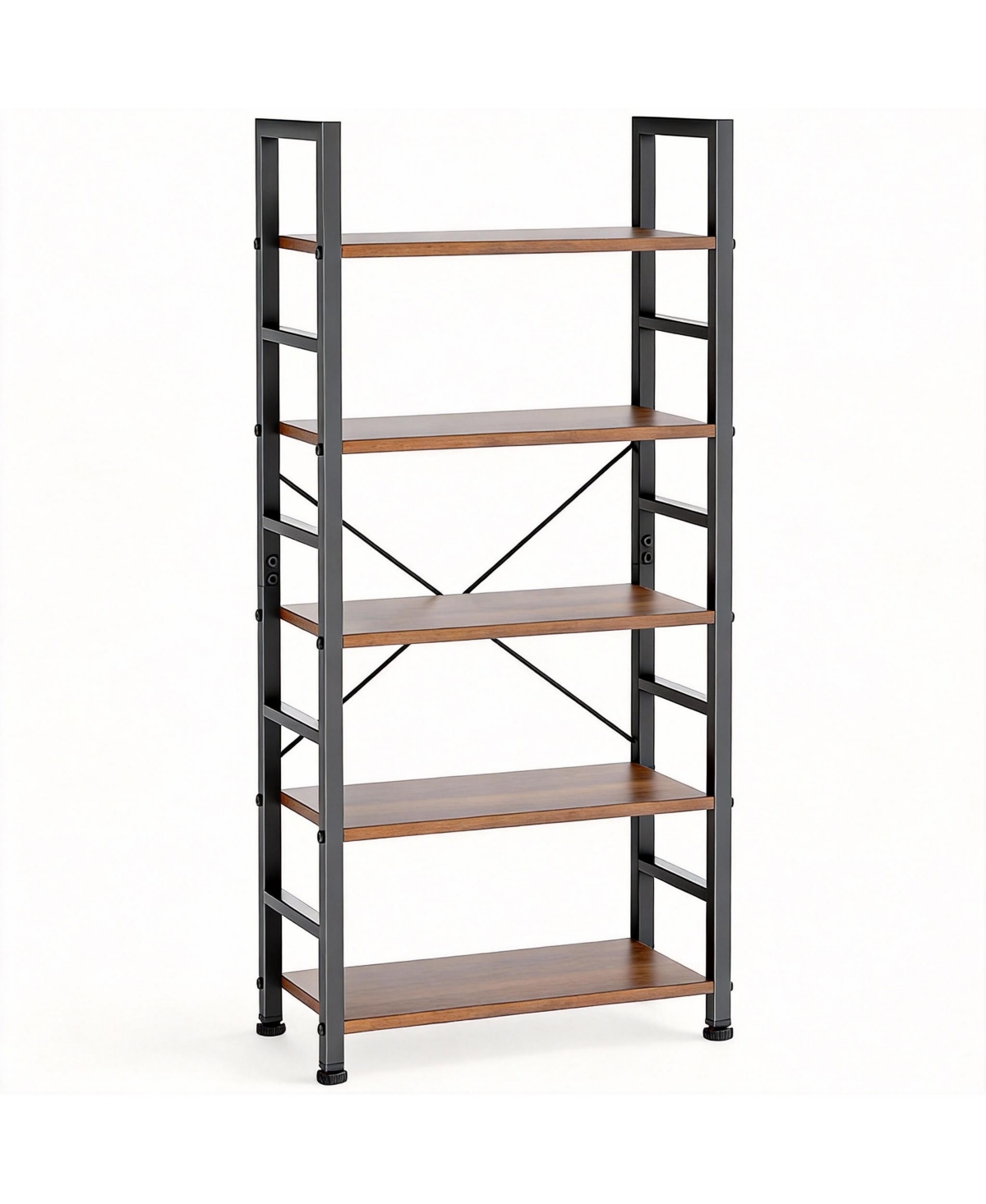 Click here for Yigii 5-Tier Narrow Bookshelf  Modern Design  Spac... prices