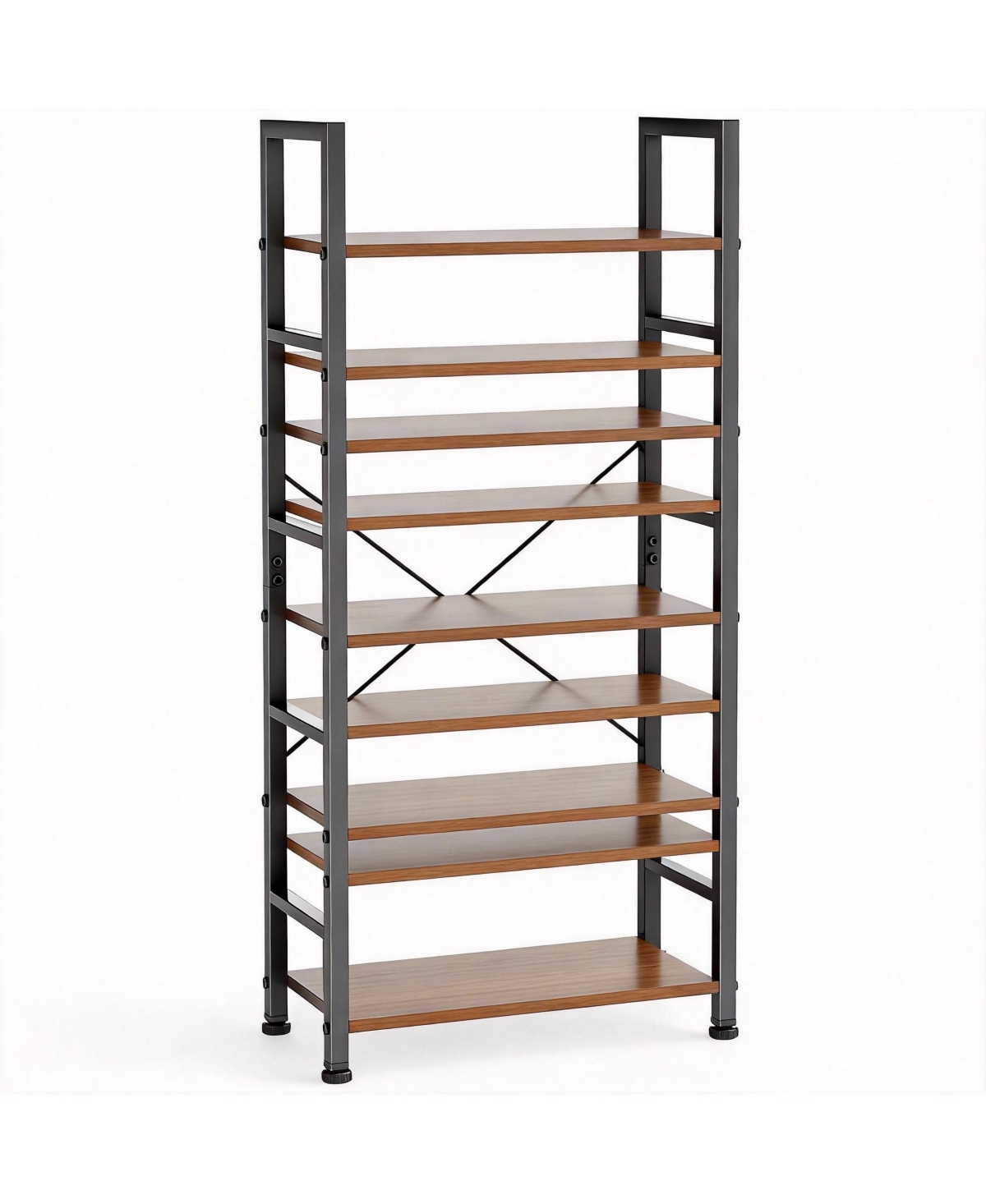 Click here for Yigii 5-Tier Narrow Bookshelf  Modern Design  Spac... prices
