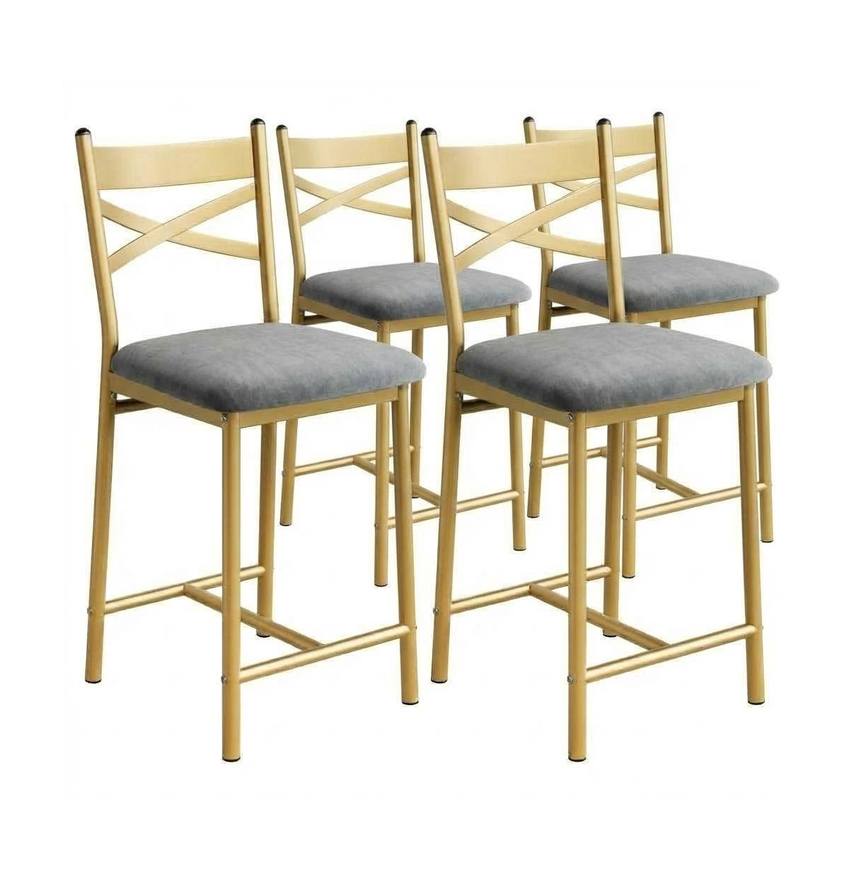 Click here for gaomon 26 Counter Height Bar Stools Set of 4  Upho... prices