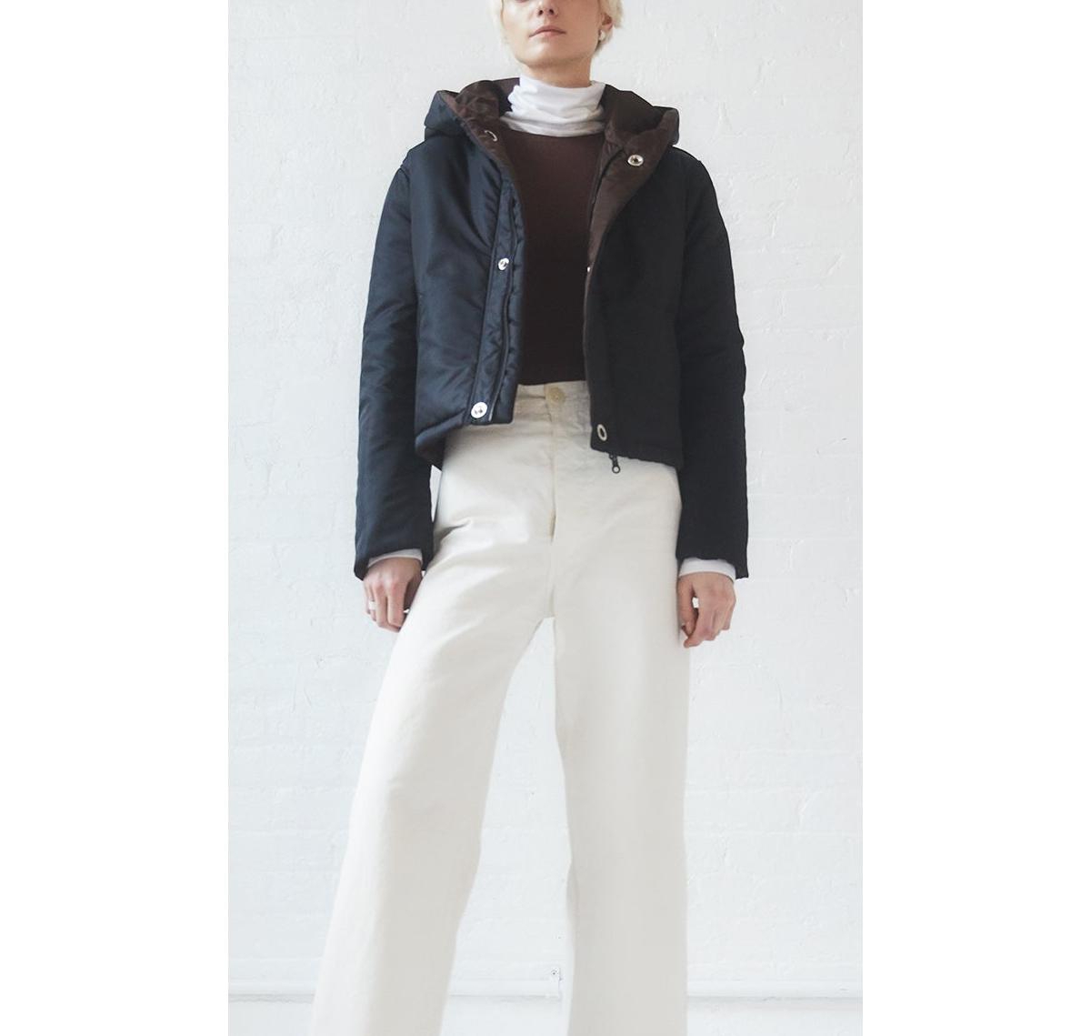 Click here for Caalo Womens Reversible Sustainable Down Short Coa... prices