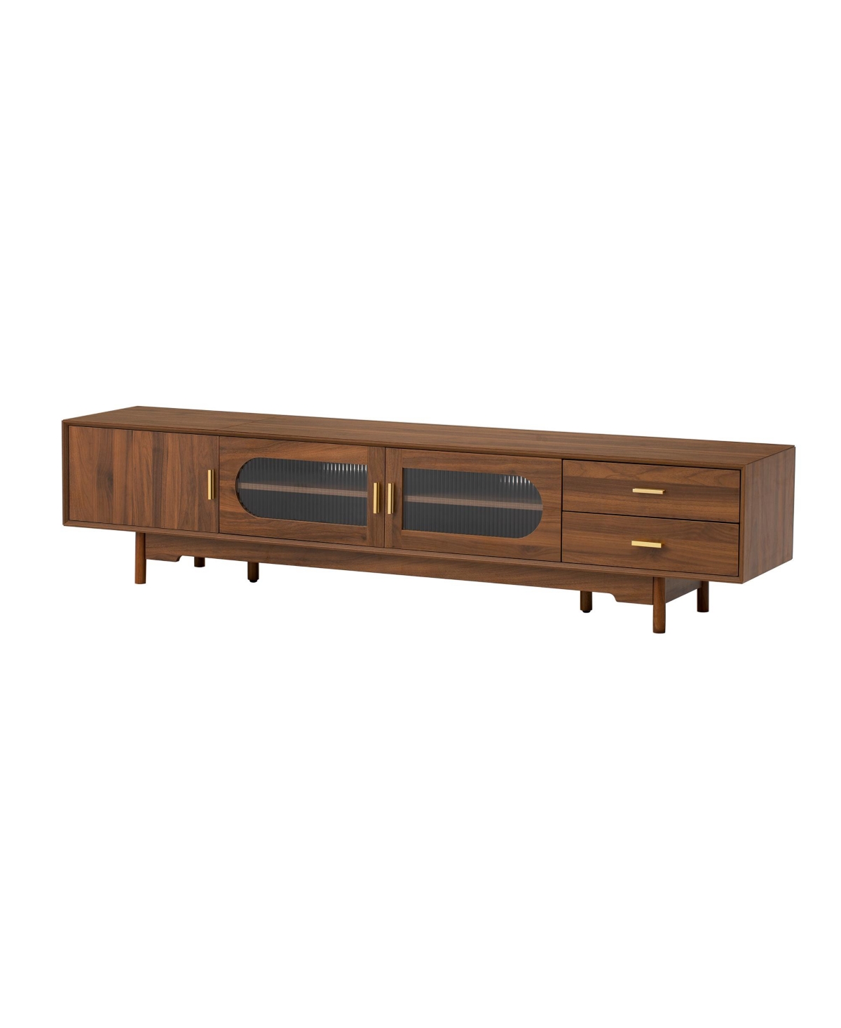 Click here for sumyeg 78" Cabinet Tv Stand with Fluted Glass... prices