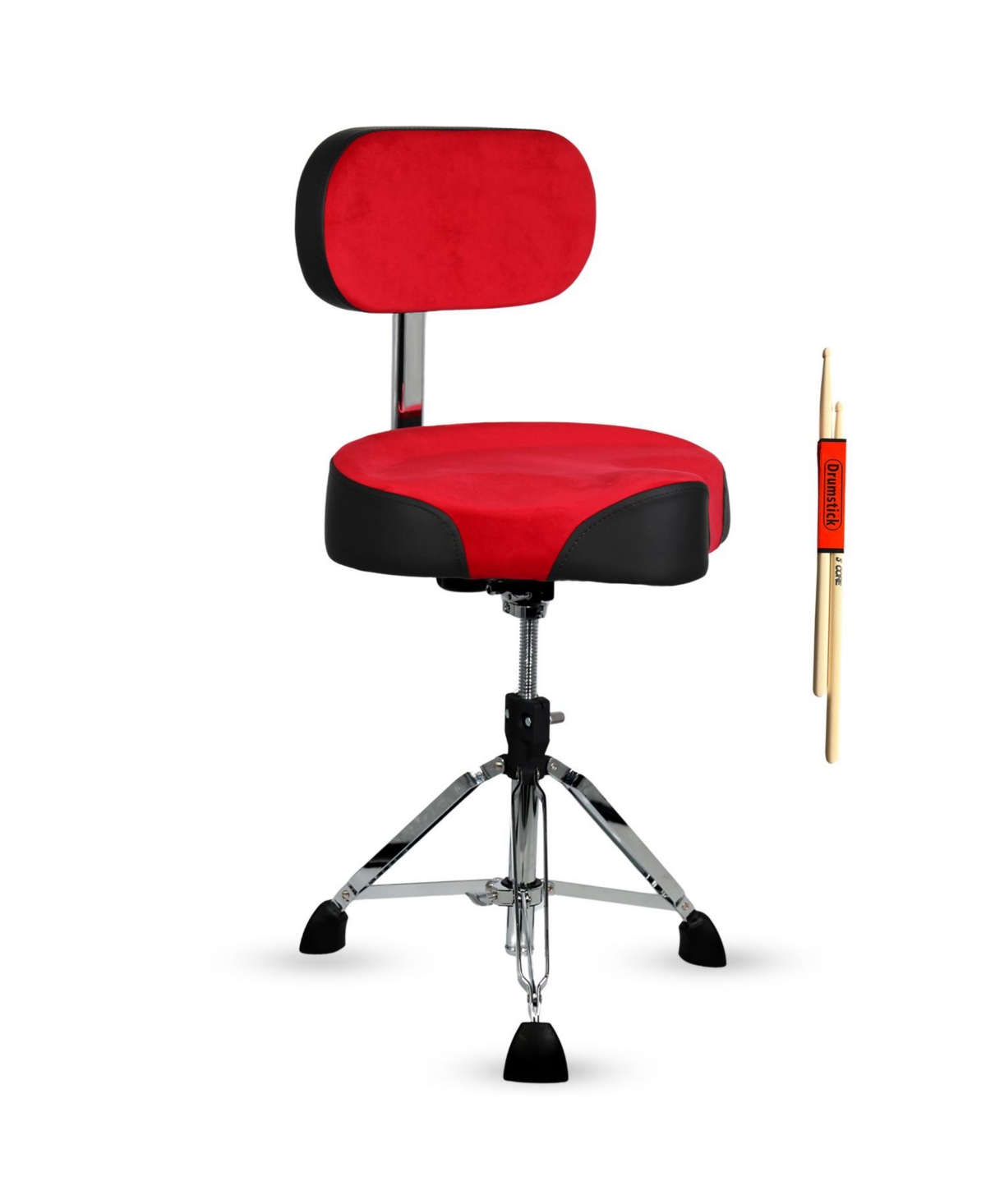 Click here for 5 Core Drum Throne w Backrest 4 Padded Adjustable... prices