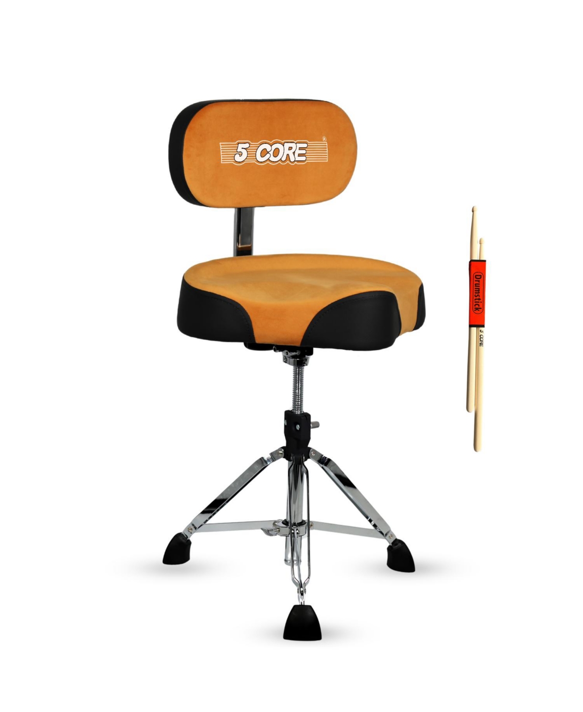 Click here for 5 Core Drum Throne w Backrest 4 Padded Adjustable... prices