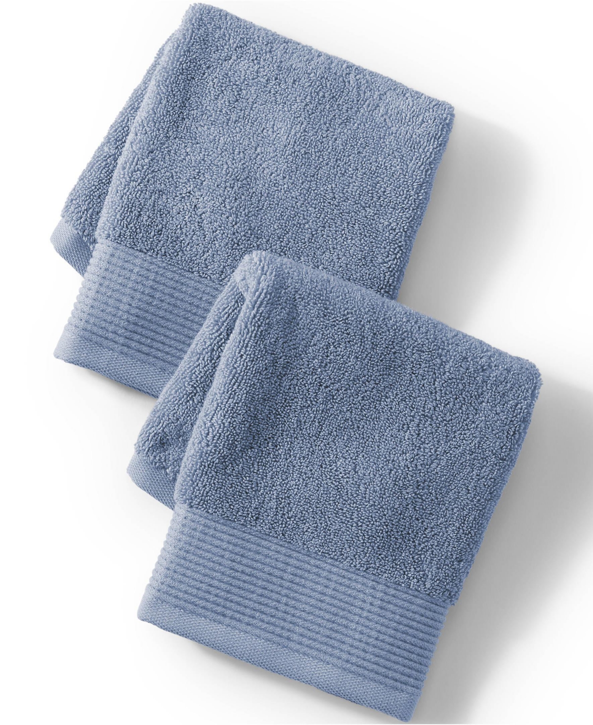 Click here for Lands End Turkish Luxe 2-Piece Washcloth Set - Dus... prices