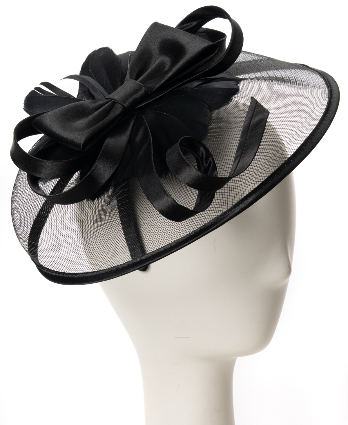 Click here for August Hats Net Fascinator Hat - Black prices