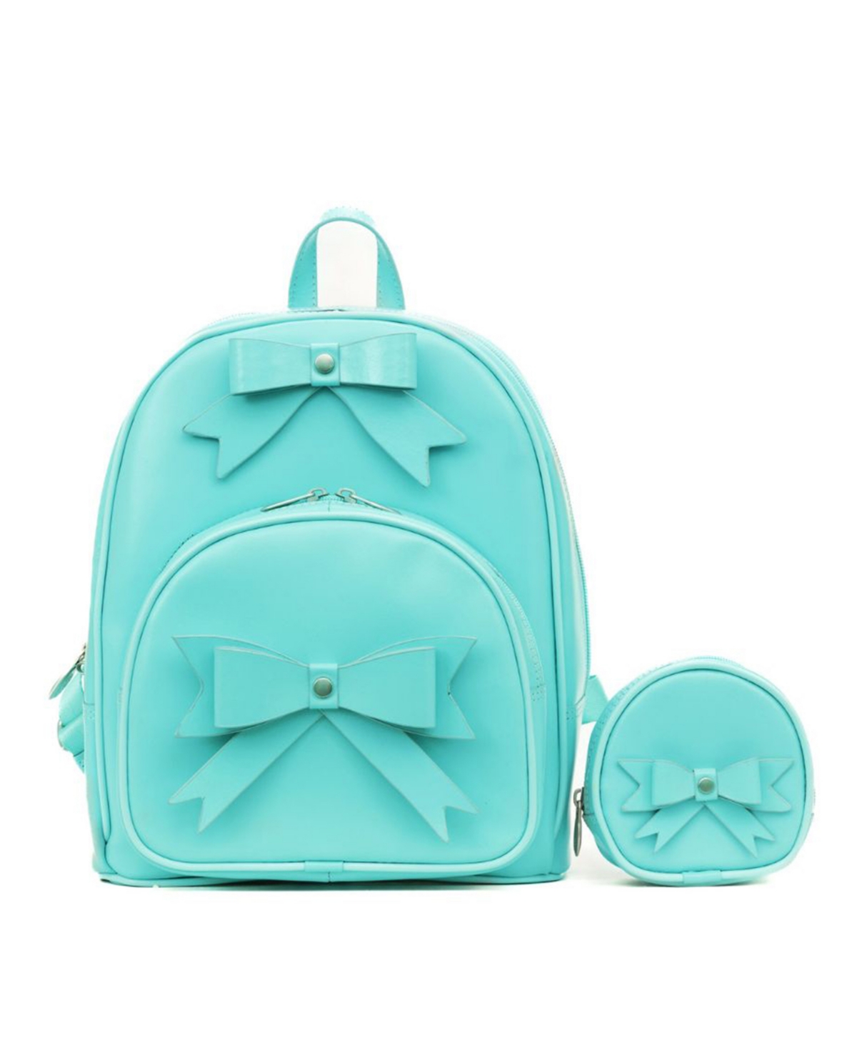 Click here for McKlein Arches 11.5 Bow Backpack - Aqua Blue prices