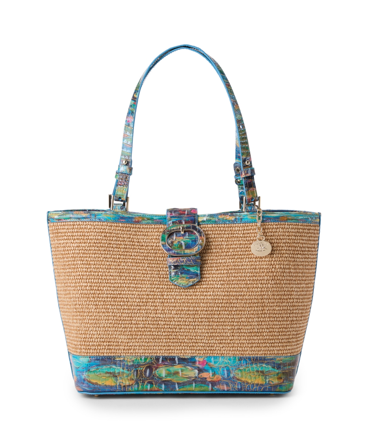 Click here for Brahmin Asher Leather Large Tote Bag - Waterlily prices