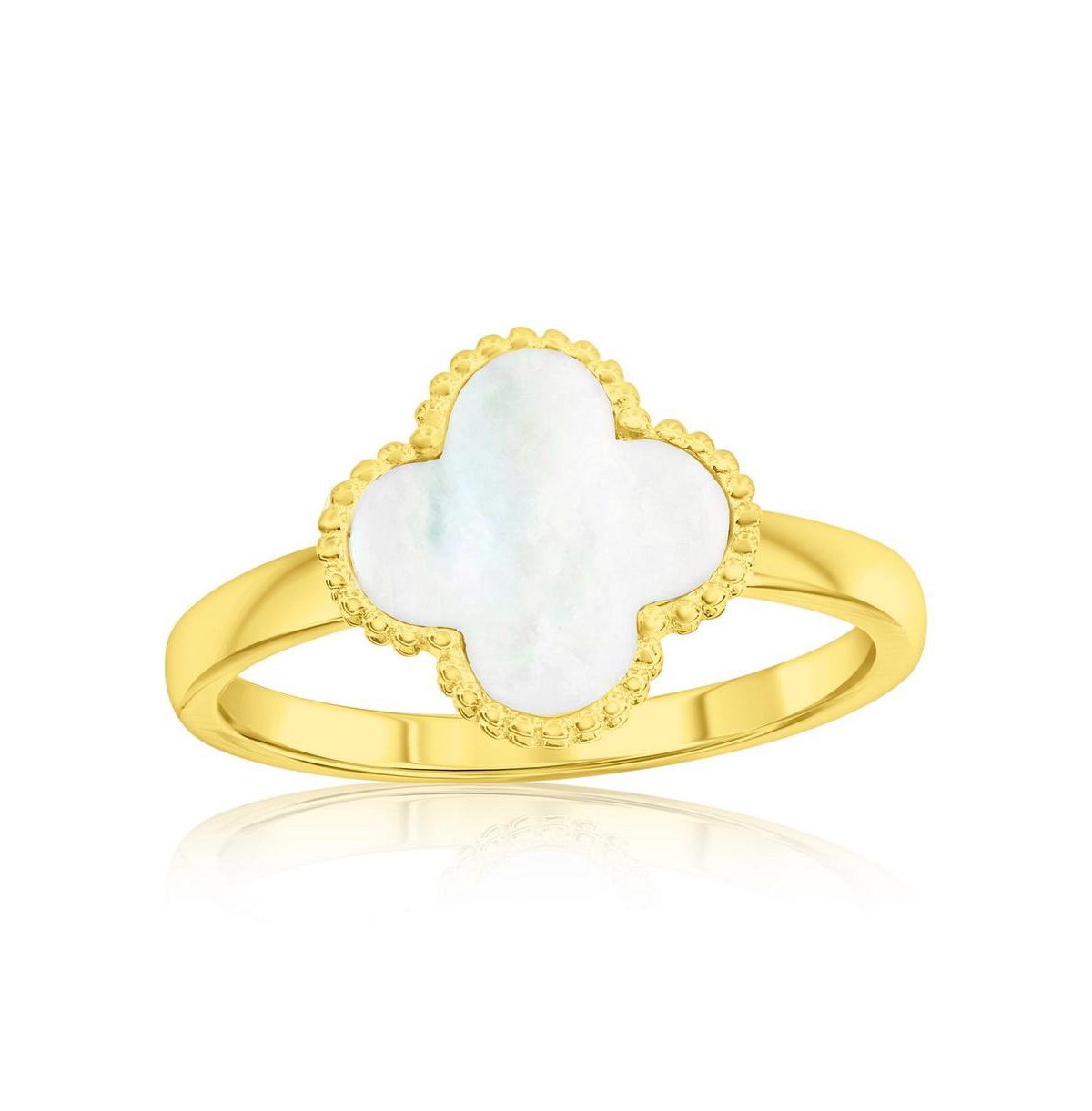 Click here for Simona Sterling Silver  Mother of Pearl Clover  Be... prices