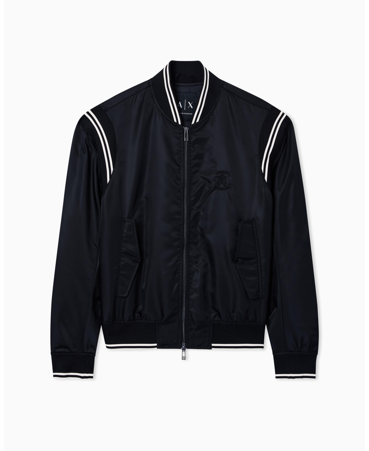 Click here for A|X Armani Exchange Mens Varsity Bomber with Back... prices