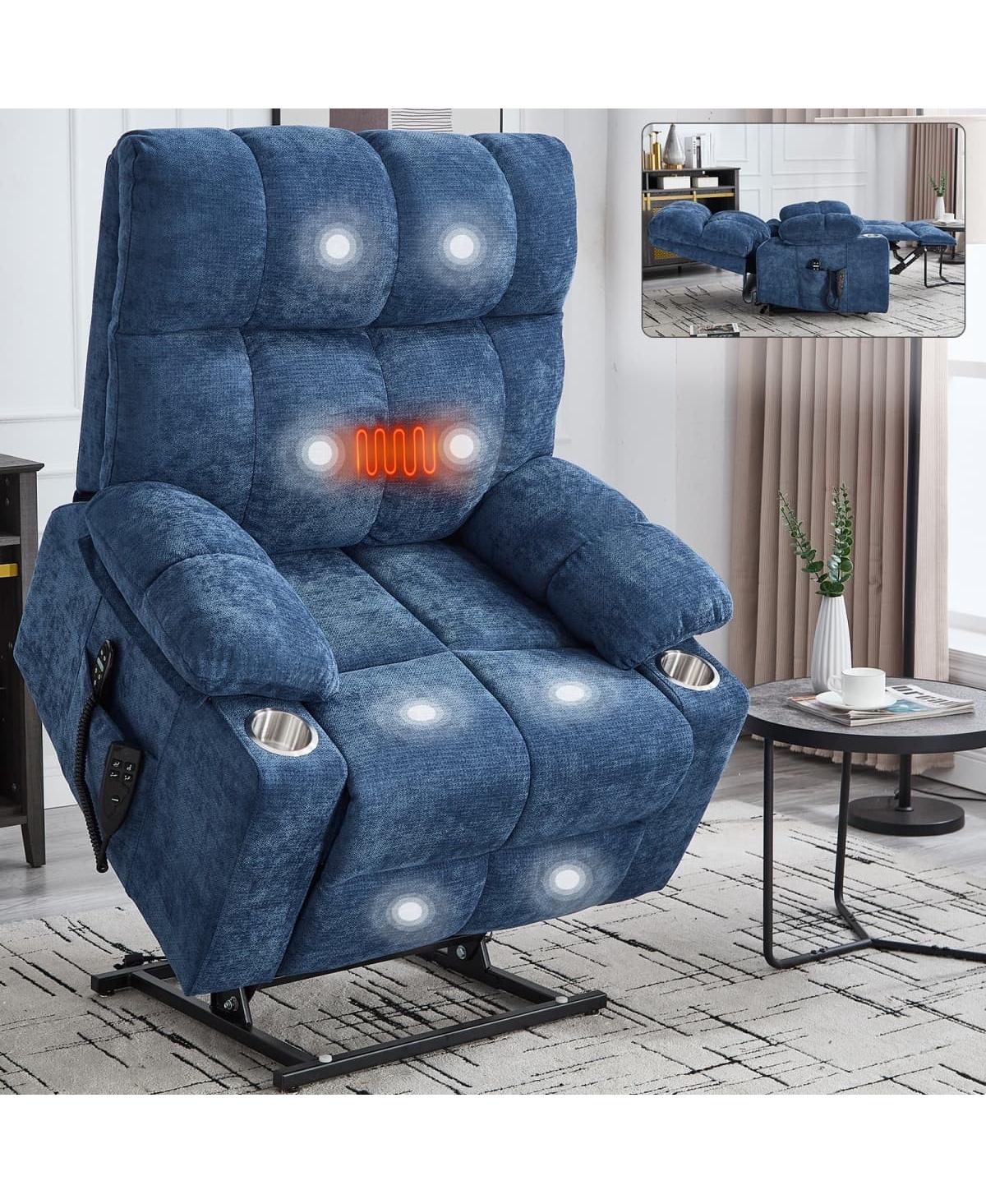 Click here for Maison Boucle Oversized Power Lift Recliner for Bi... prices