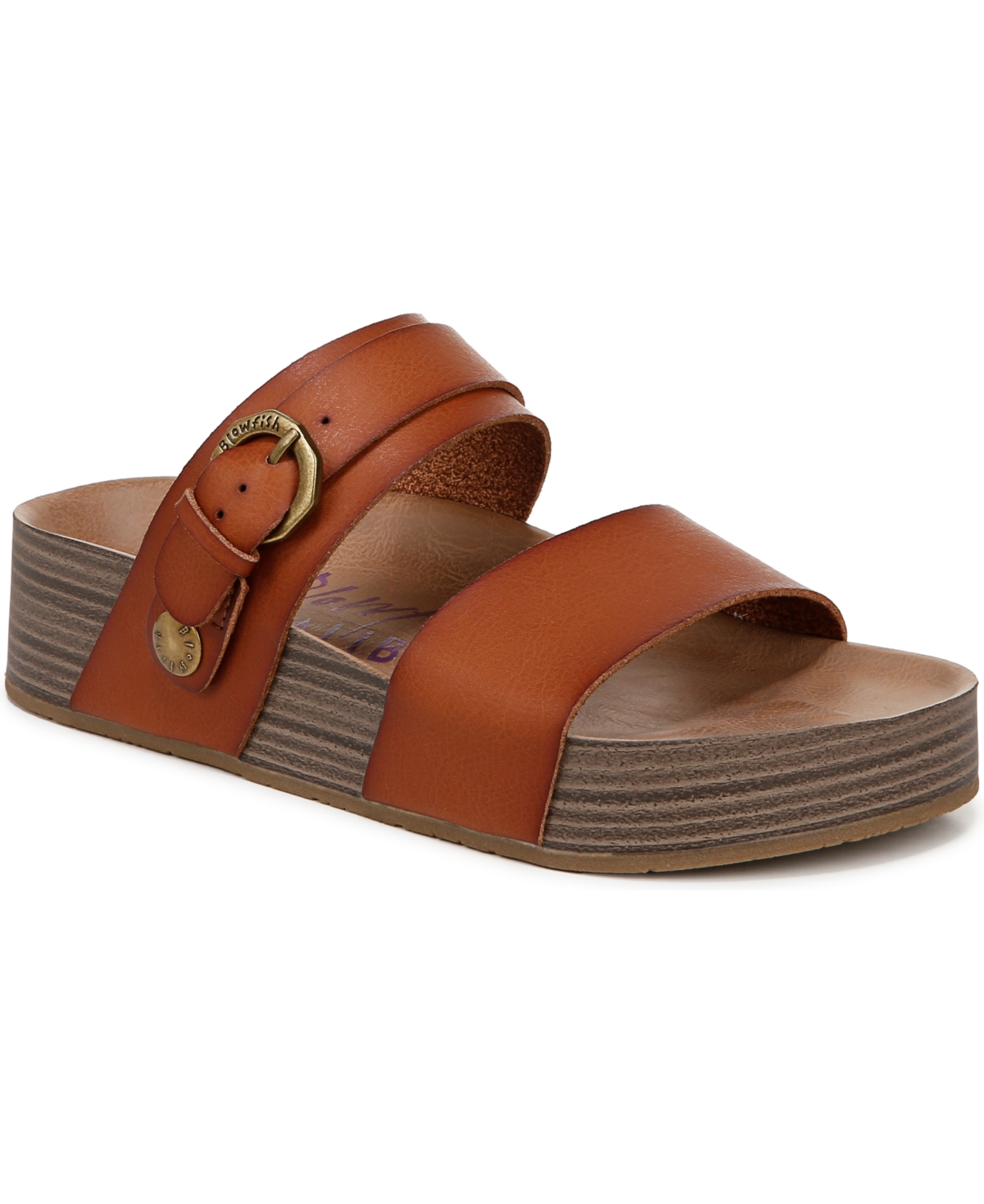 Click here for Blowfish Malibu Womens Marge Slide Sandals - Wood... prices