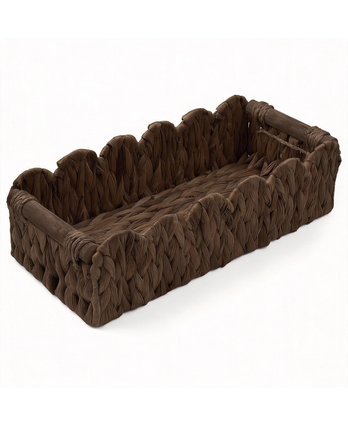 Click here for Yigii Handcrafted Wicker Storage Basket - Brown prices