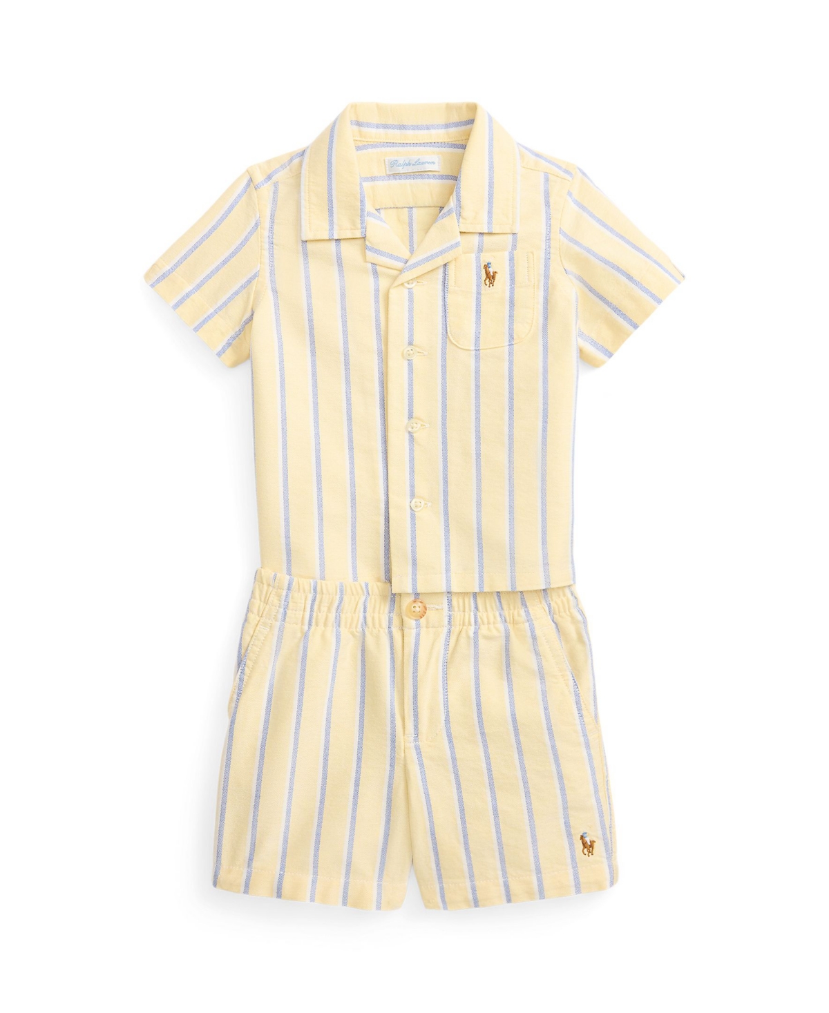 Click here for Polo Ralph Lauren Baby Boys Striped Cotton Oxford... prices