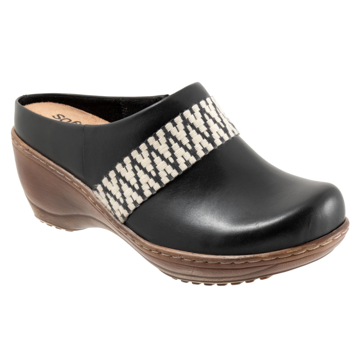 Click here for Softwalk Womens Marion Clog - Black prices