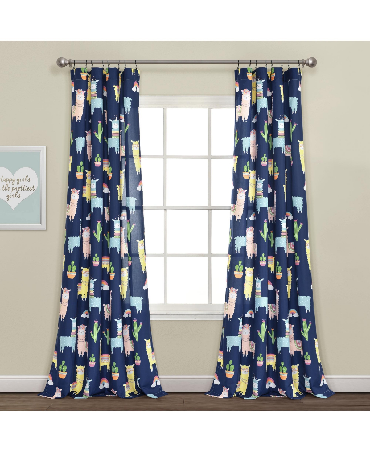 Click here for Lush Decor Southwest Llama Cactus Light Filtering... prices