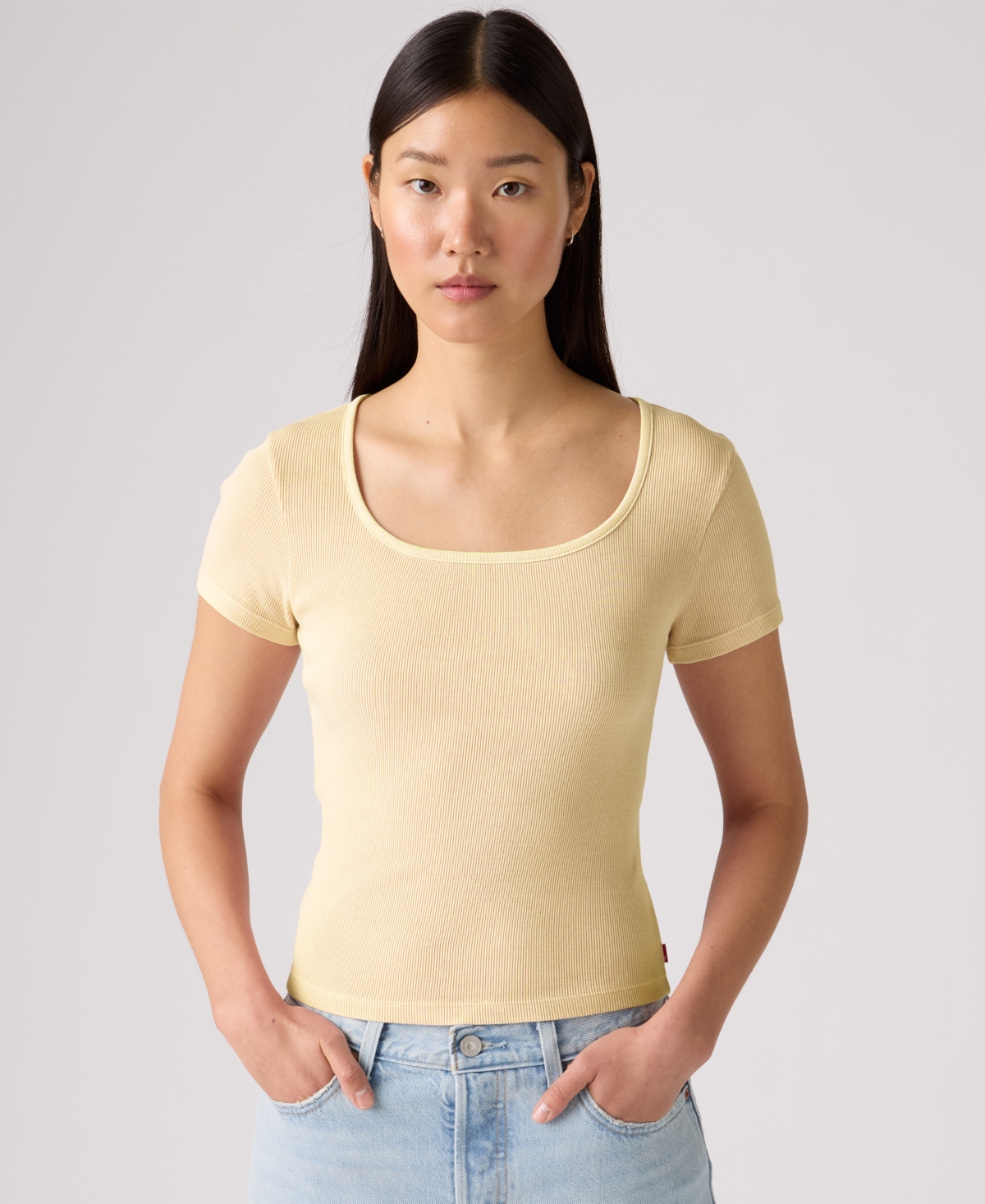 Click here for Levis Womens Essential Square Neck T-Shirt - Garme... prices