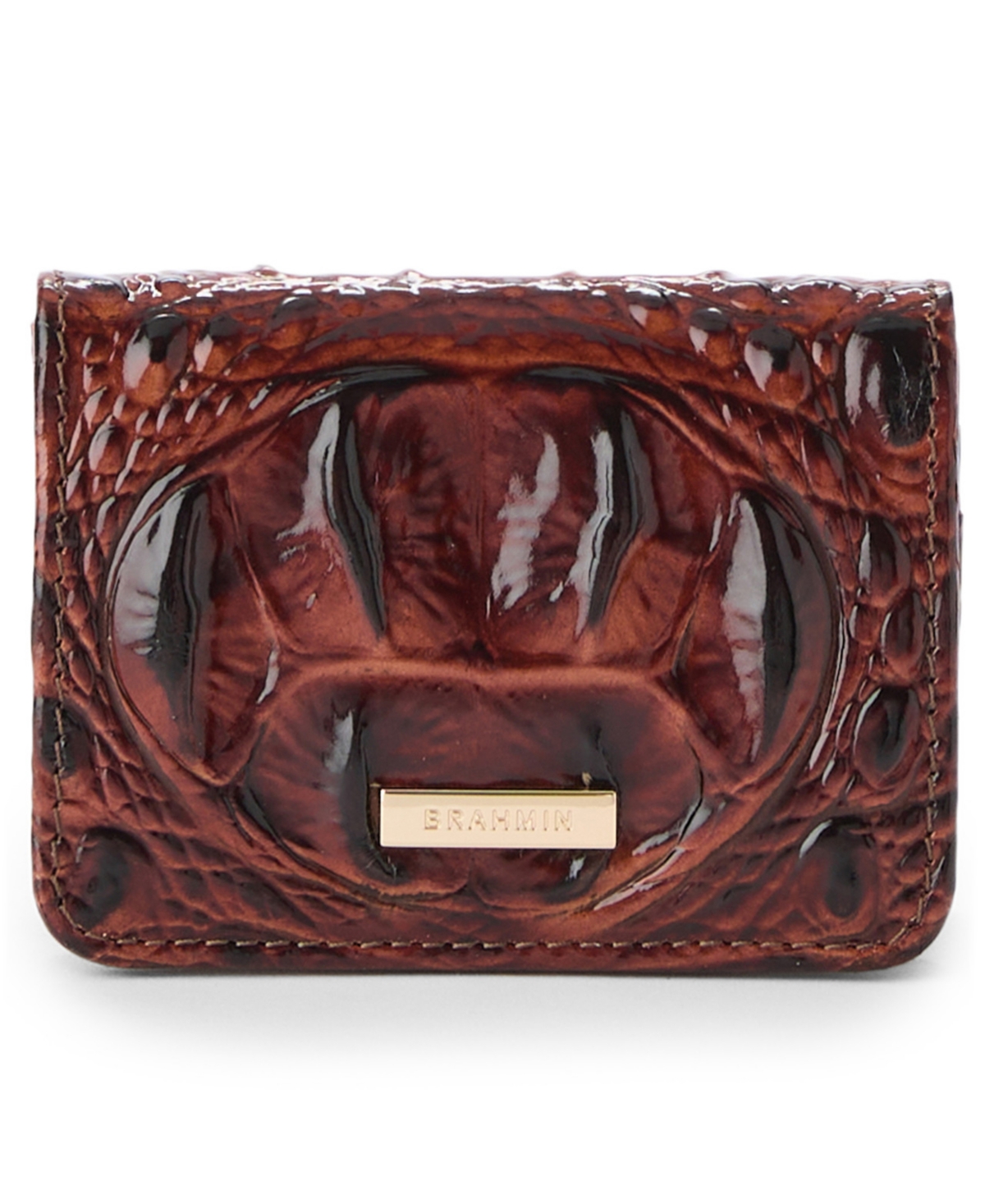 Click here for Brahmin Clementine Melbourne Snap Flap Wallet - Pe... prices