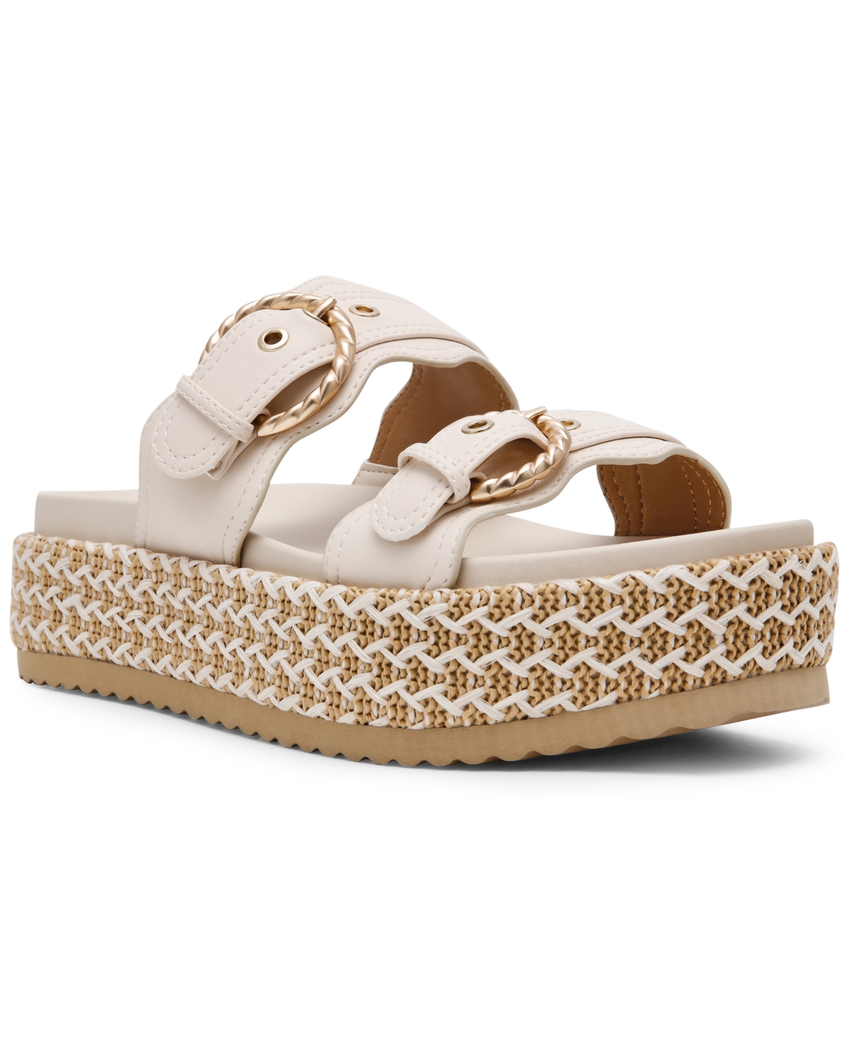 Click here for Dv Dolce Vita Womens Serpent Double Band Footbed S... prices