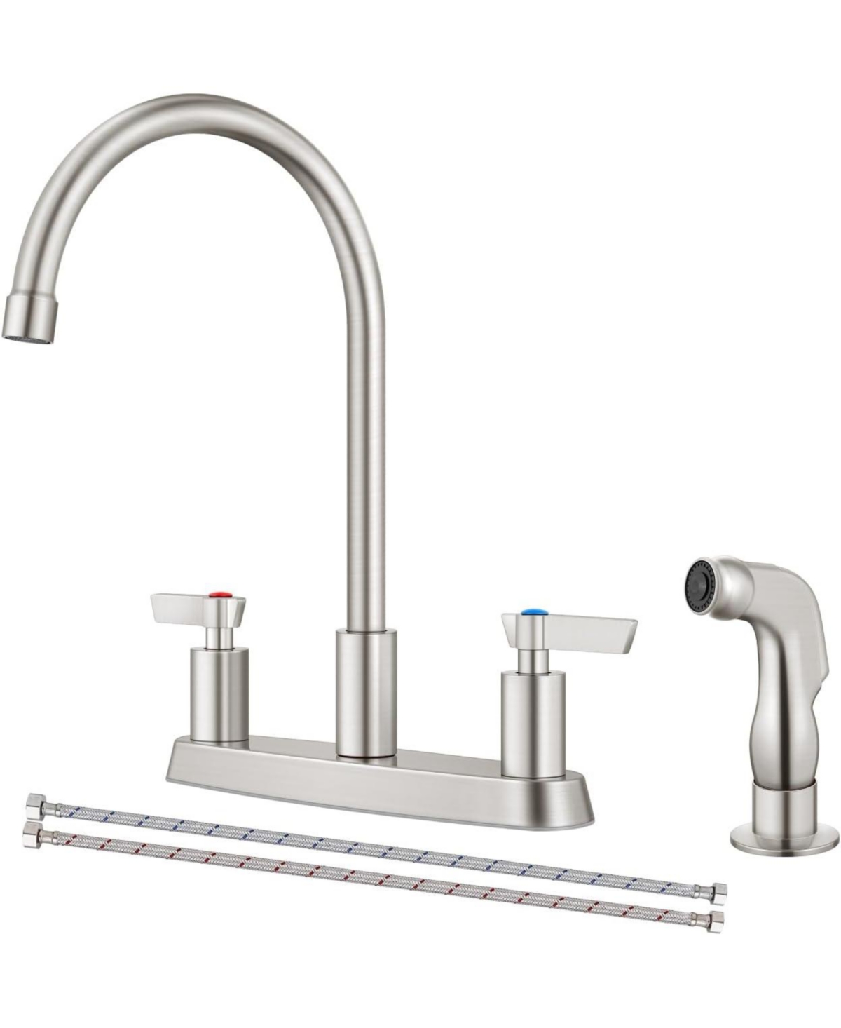 Click here for Kitchen Faucet with Sprayer 2 Handle Kitchen Sink... prices