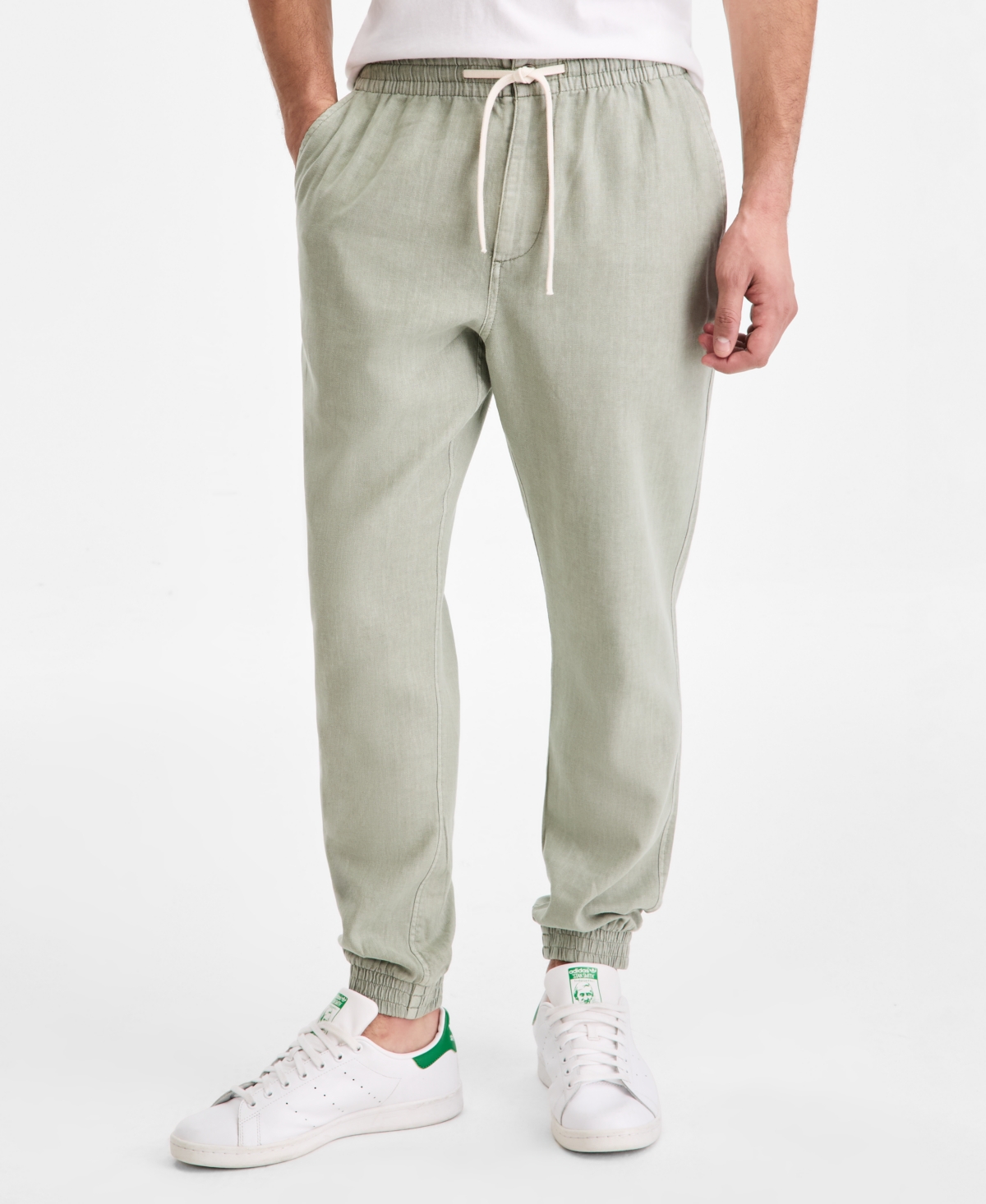Click here for Sun + Stone Mens Linen Joggers  Exclusively at Mac... prices