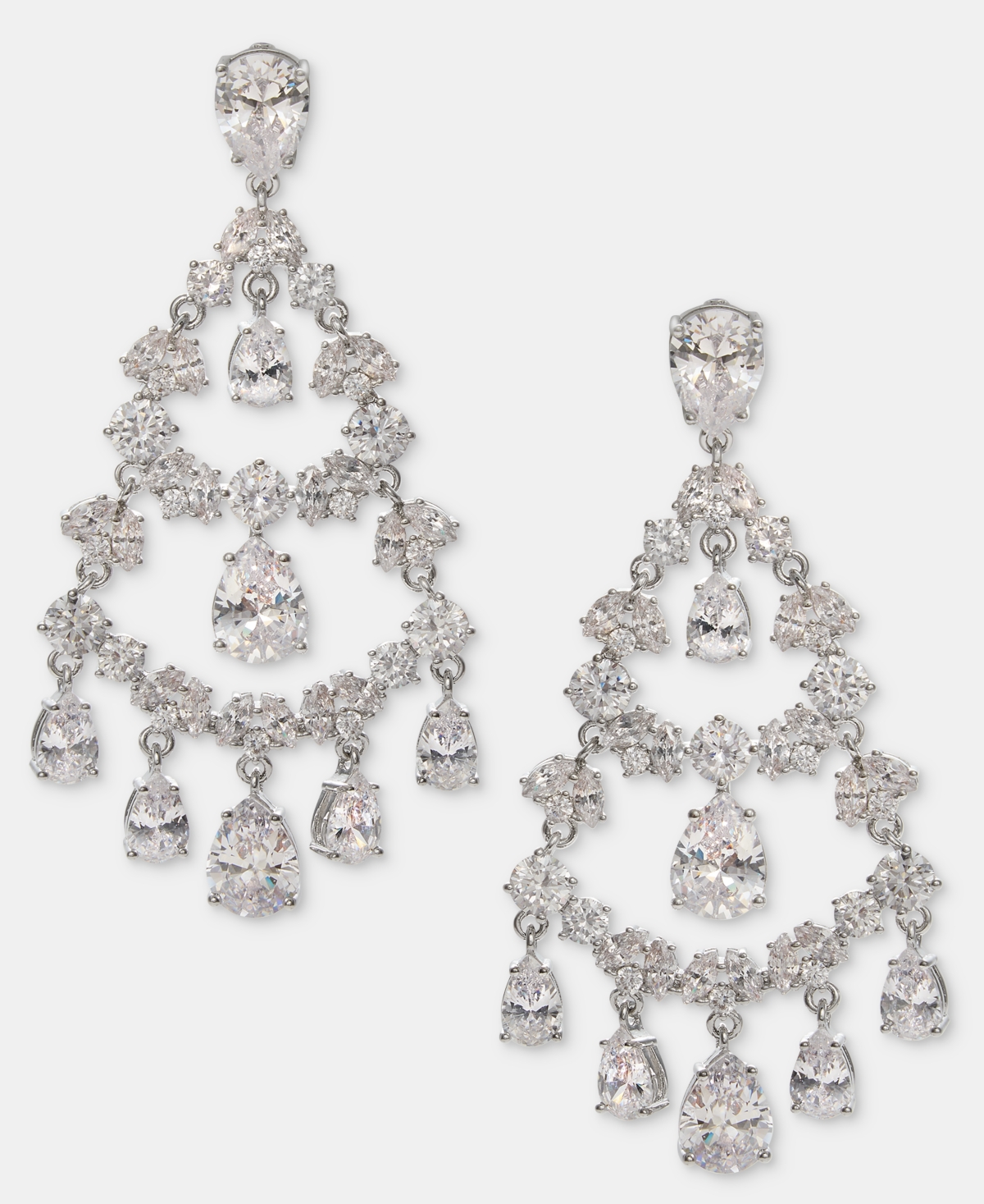 Click here for Givenchy Cubic Zirconia Shaky Chandelier Earrings... prices